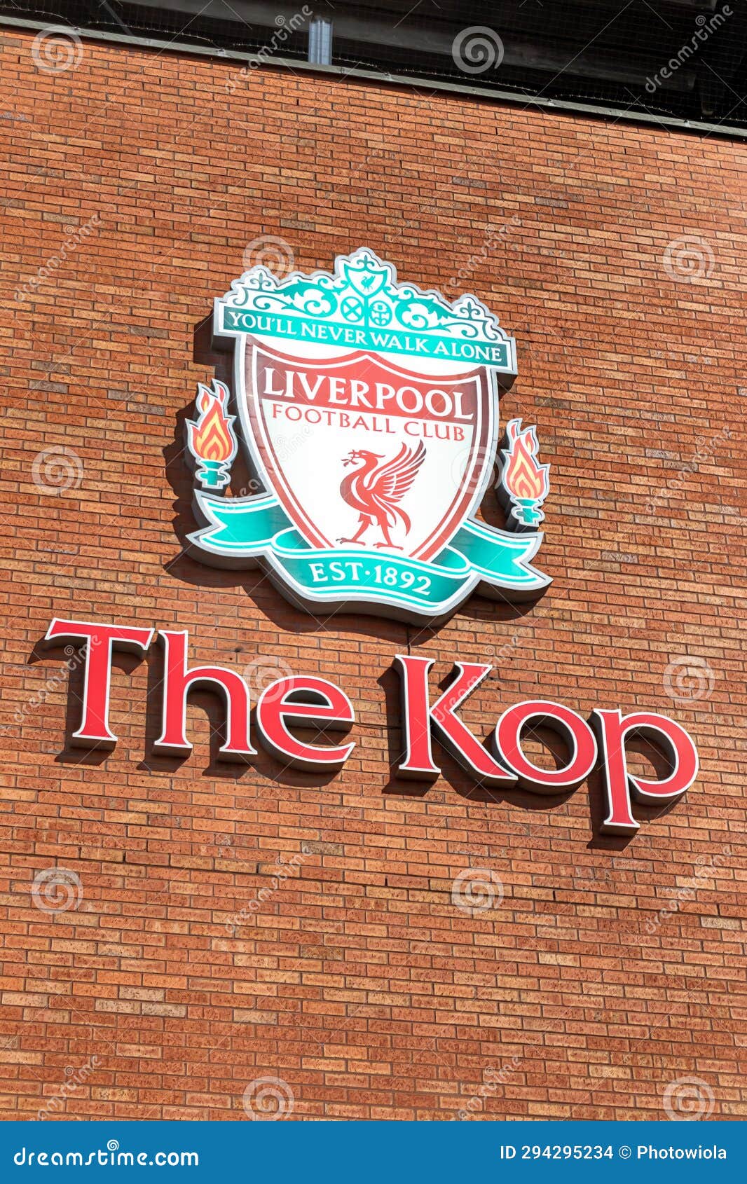 Liverpool, England - March 23, 2022. Liverpool Anfield Stadium, England ...