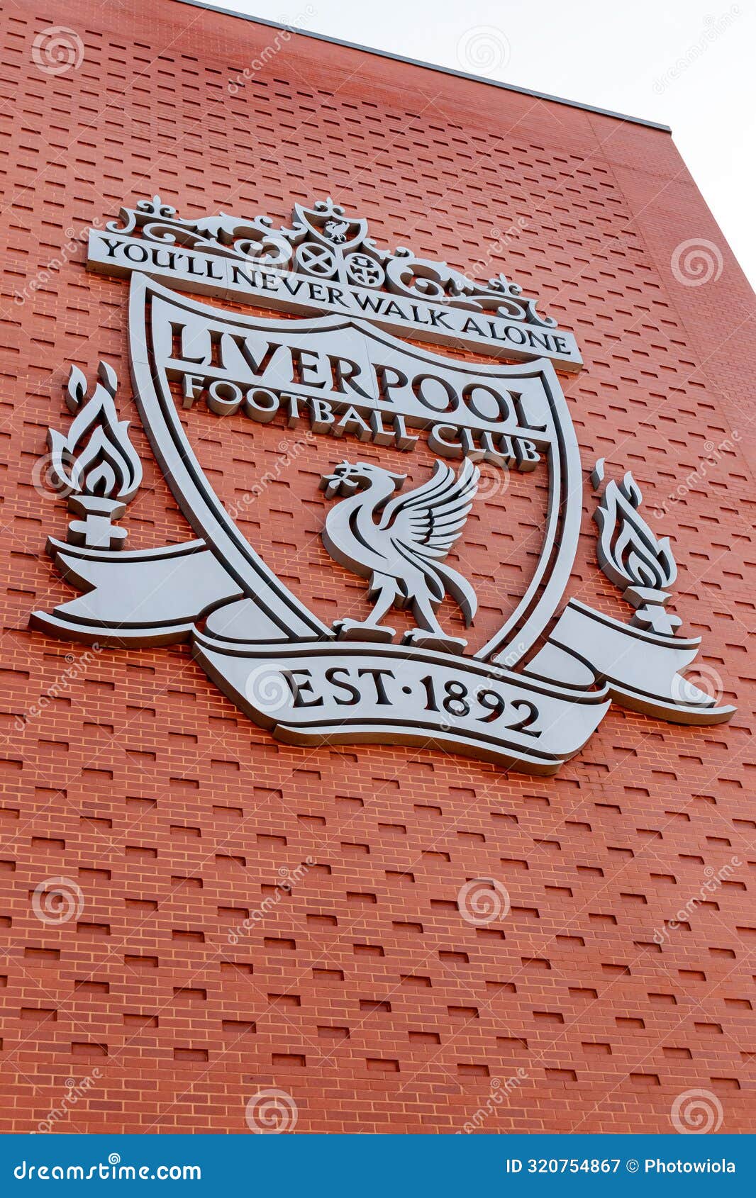 Liverpool Anfield Stadium, England - March 23, 2022 Editorial ...