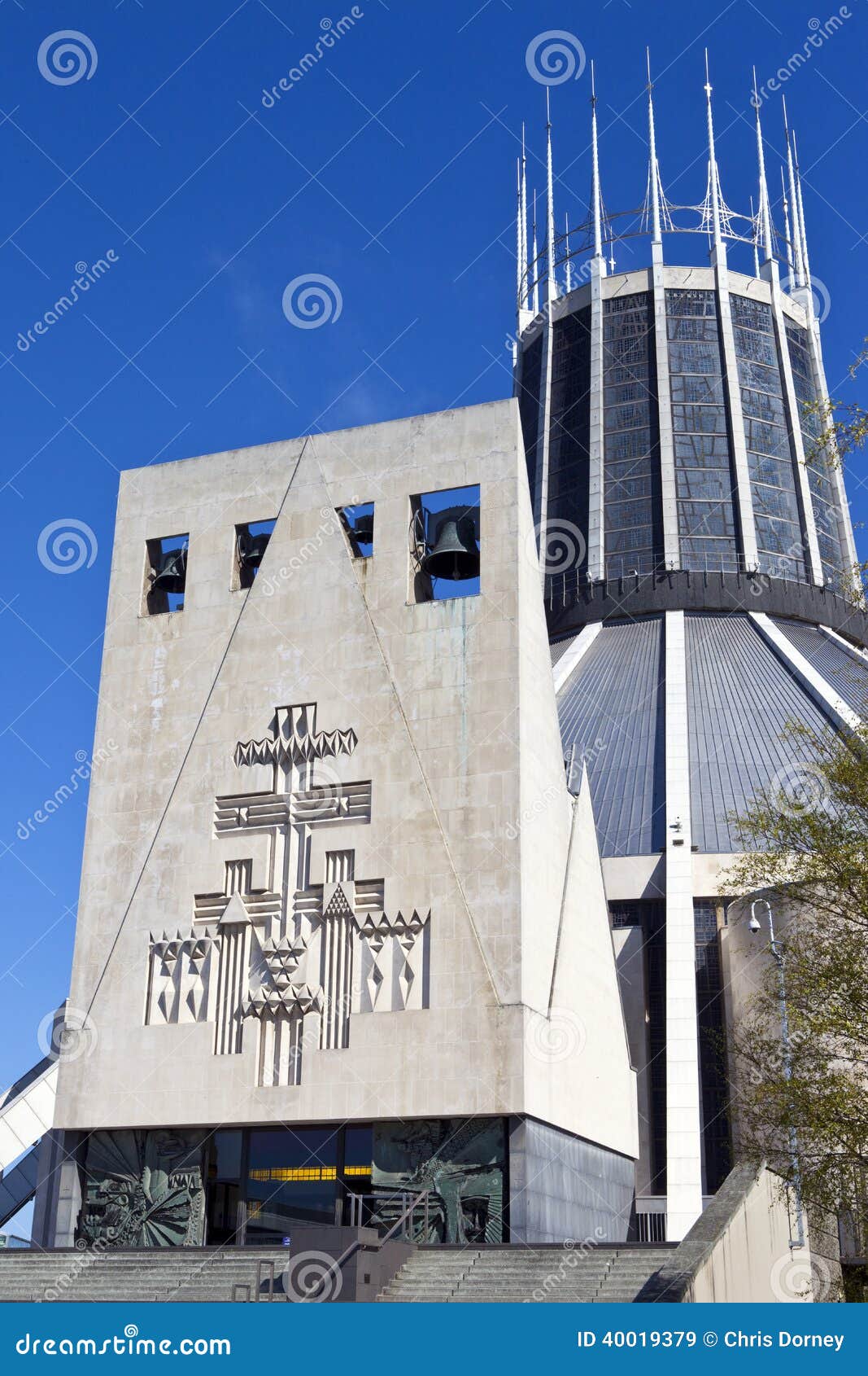 Liverpool Metropolitan Cathedral Stock Image - Image of british ...
