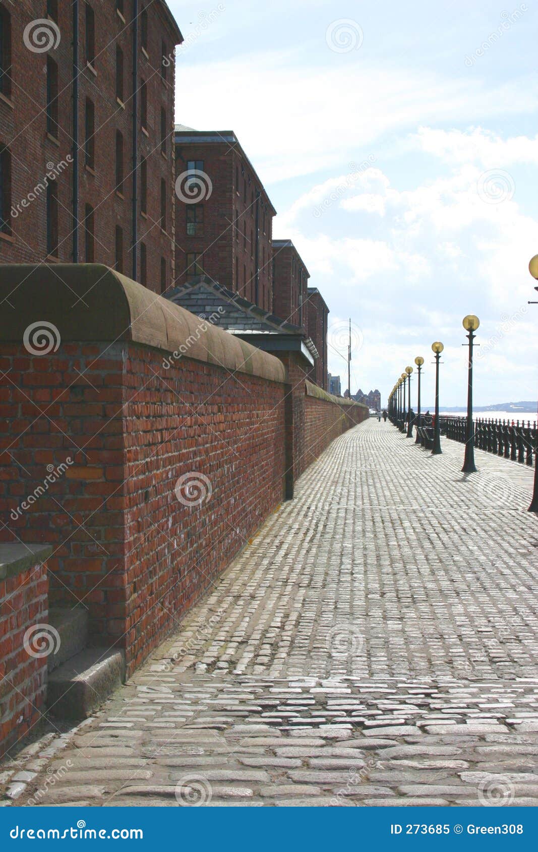 Liverpool Promenade stock image. Image of north, street - 273685