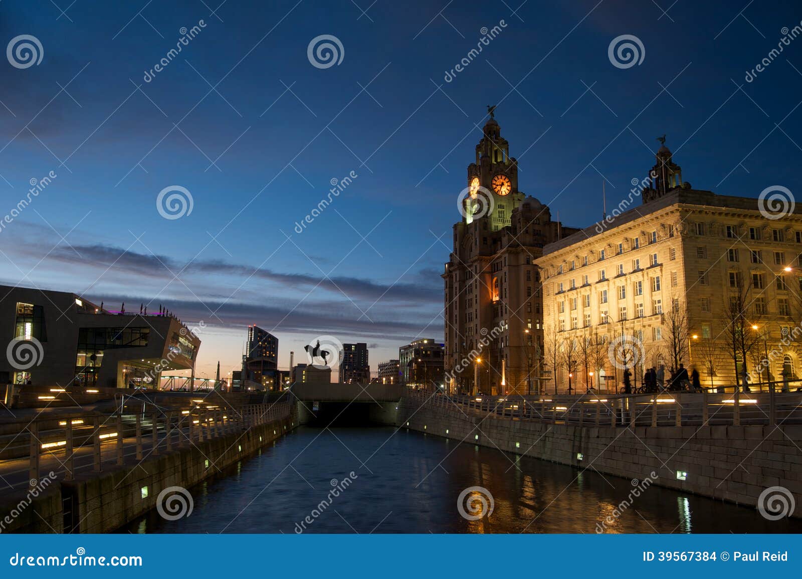 Liverpool Royal Liver Building Stock Photo - Image of liver, pierhead ...