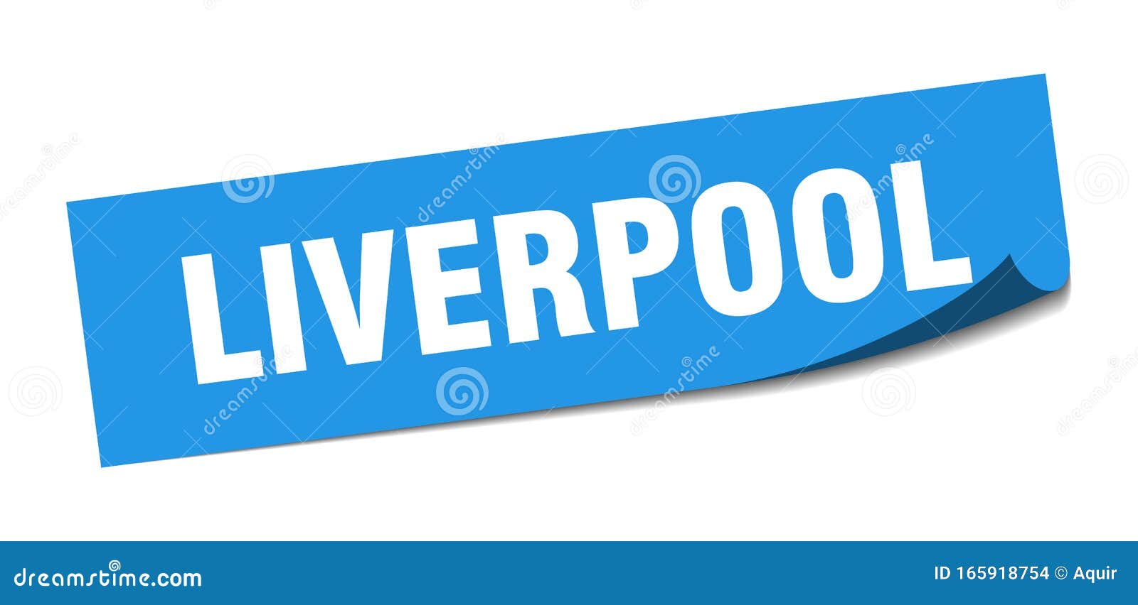 Liverpool Sticker. Liverpool Square Peeler Sign Stock Vector ...