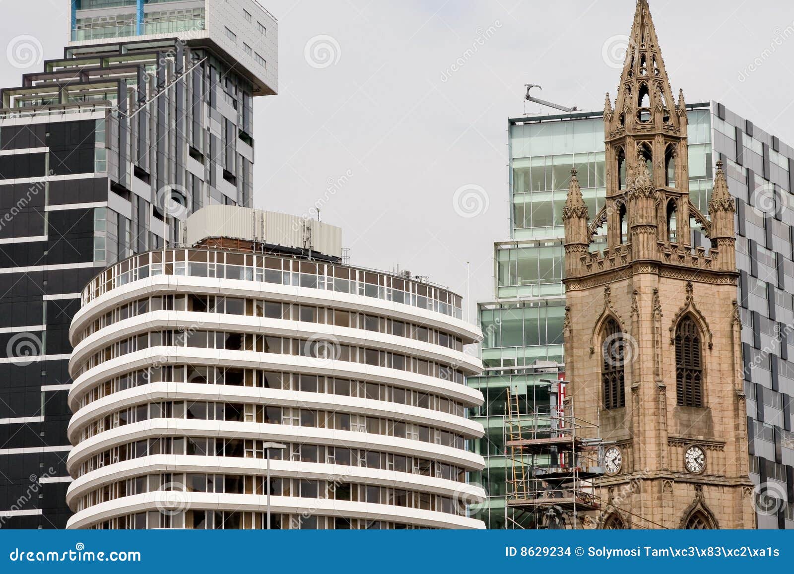 Liverpool tower stock photo. Image of architecture, modern - 8629234