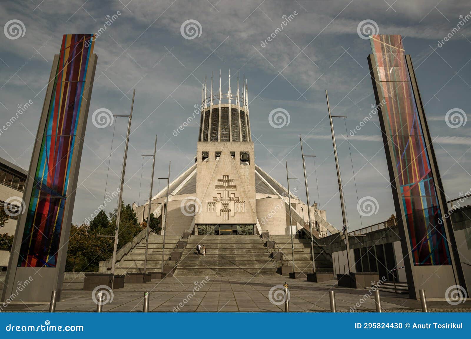 Beautiful Architecture Design of Liverpool Metropolitan Cathedral Stock ... Beautiful Architecture Design of Liverpool Metropolitan Cathedral Stock ...
