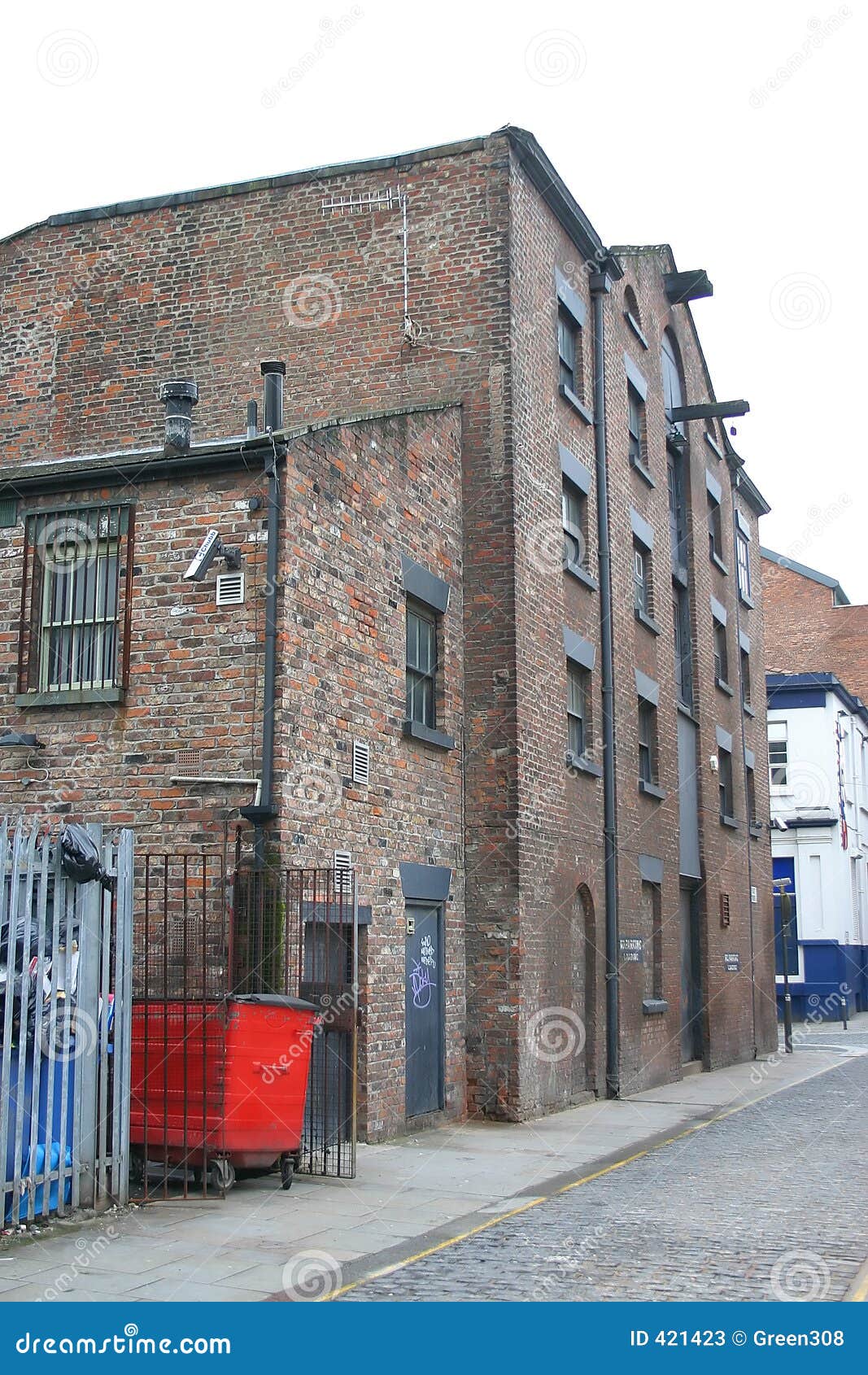 Liverpool Warehouse stock image. Image of historical, architecture - 421423