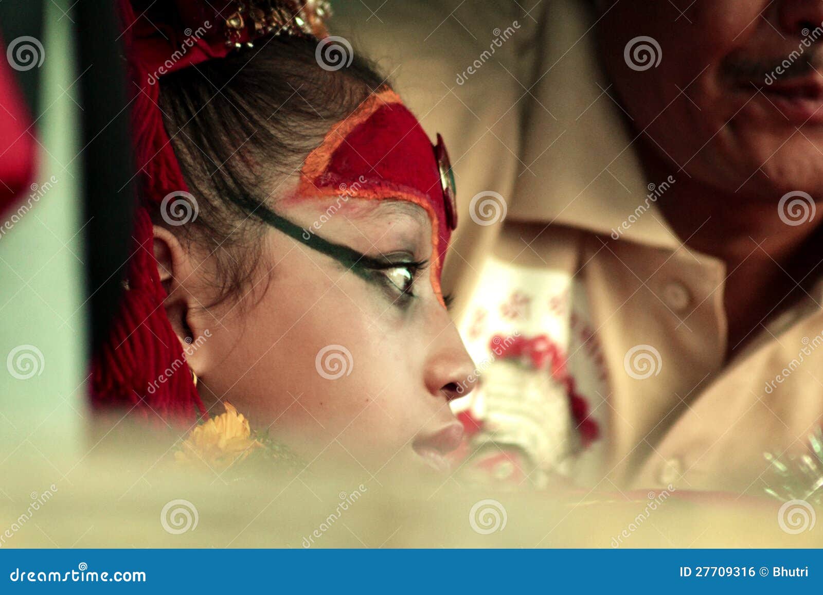 Living Goddess Kumari editorial photo. Image of kumari - 27709316