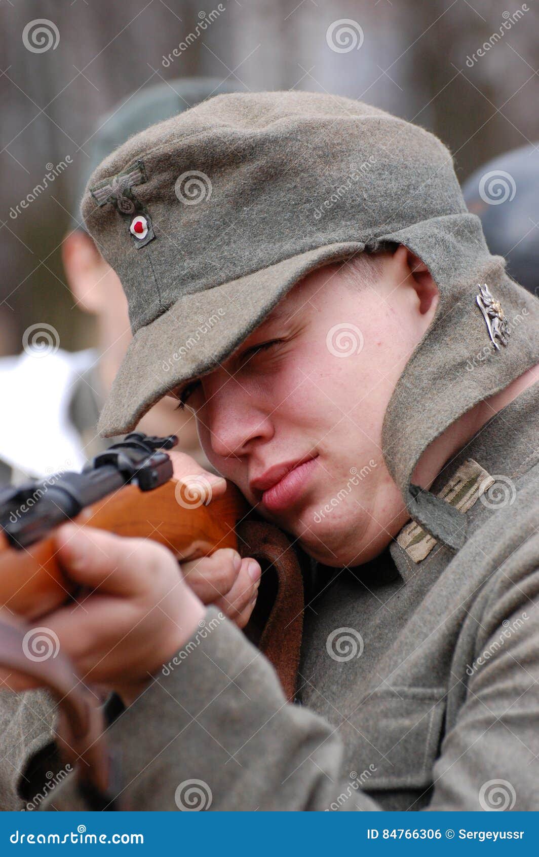 Living history.WWII editorial photo. Image of communism - 84766306