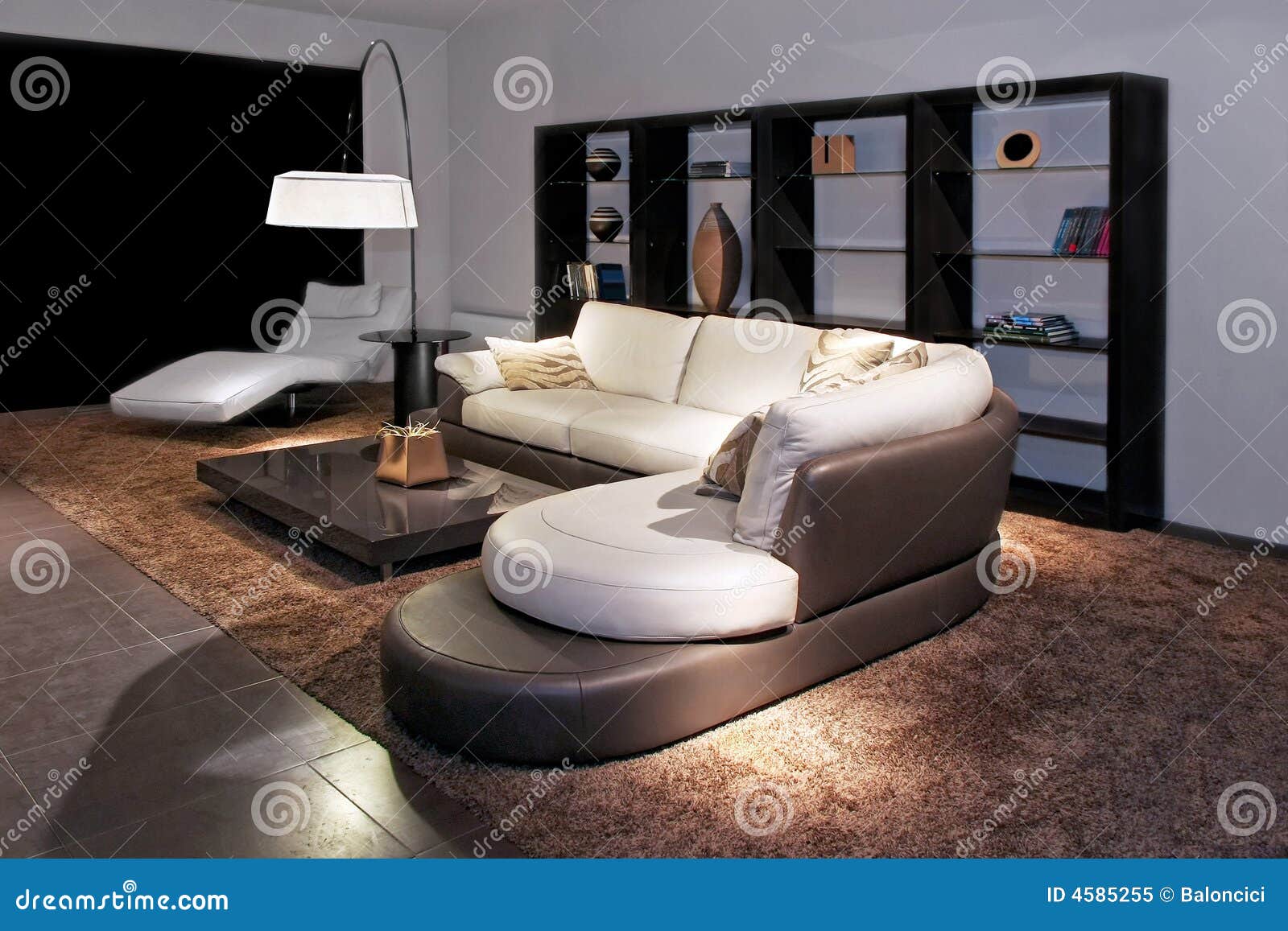 Living modern relax stock image. Image of relax, beige - 4585255