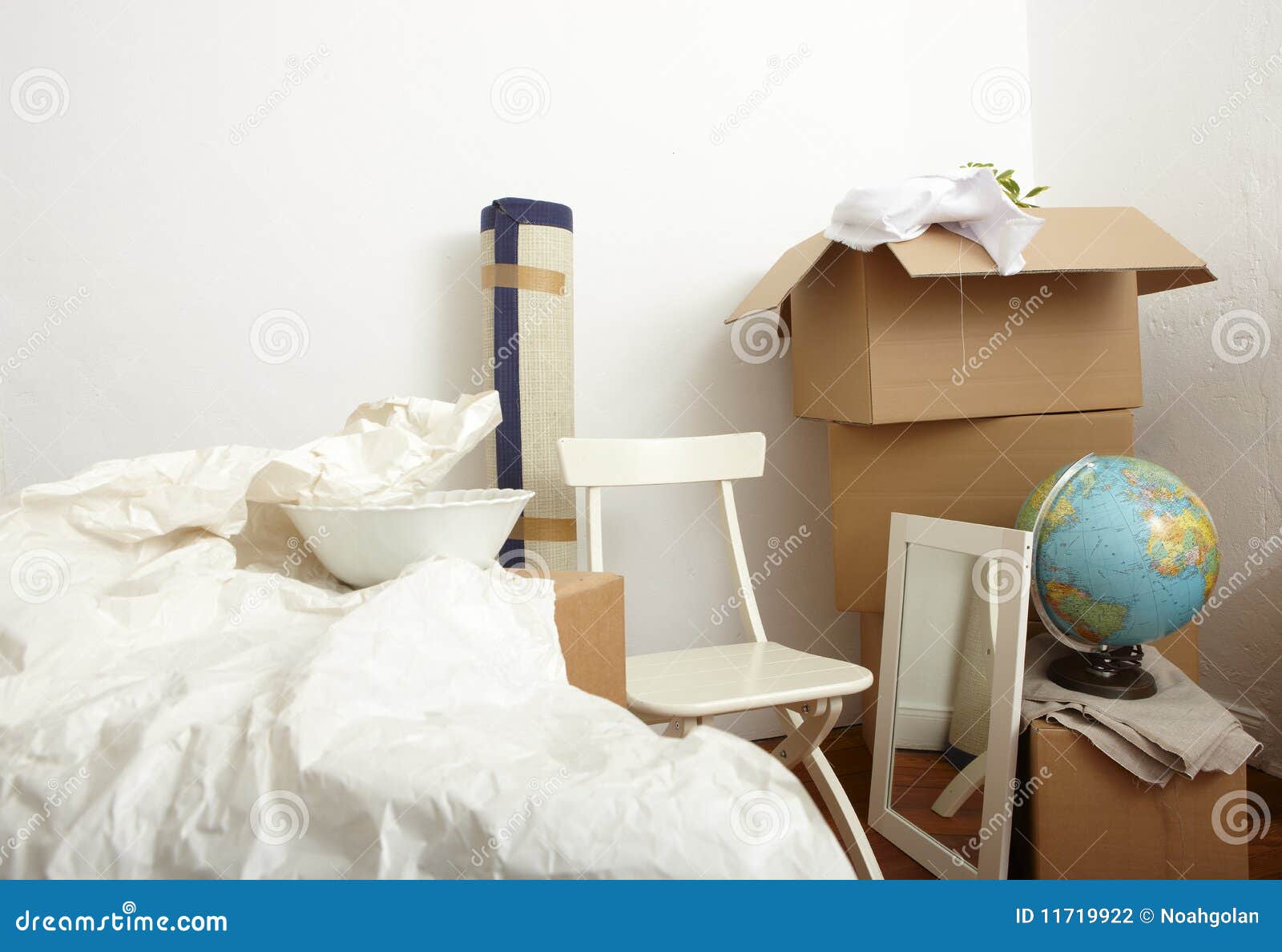 Living out of boxes stock photo. Image of unpacked, wrapping - 11719922