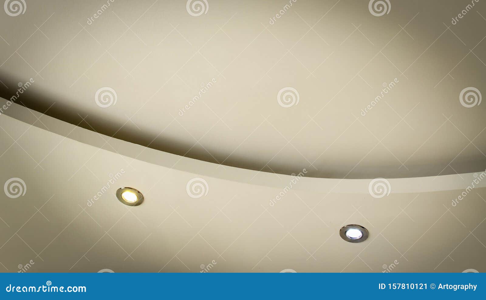 Ceiling halogen spots stock image. Image of light, decorative - 157810121