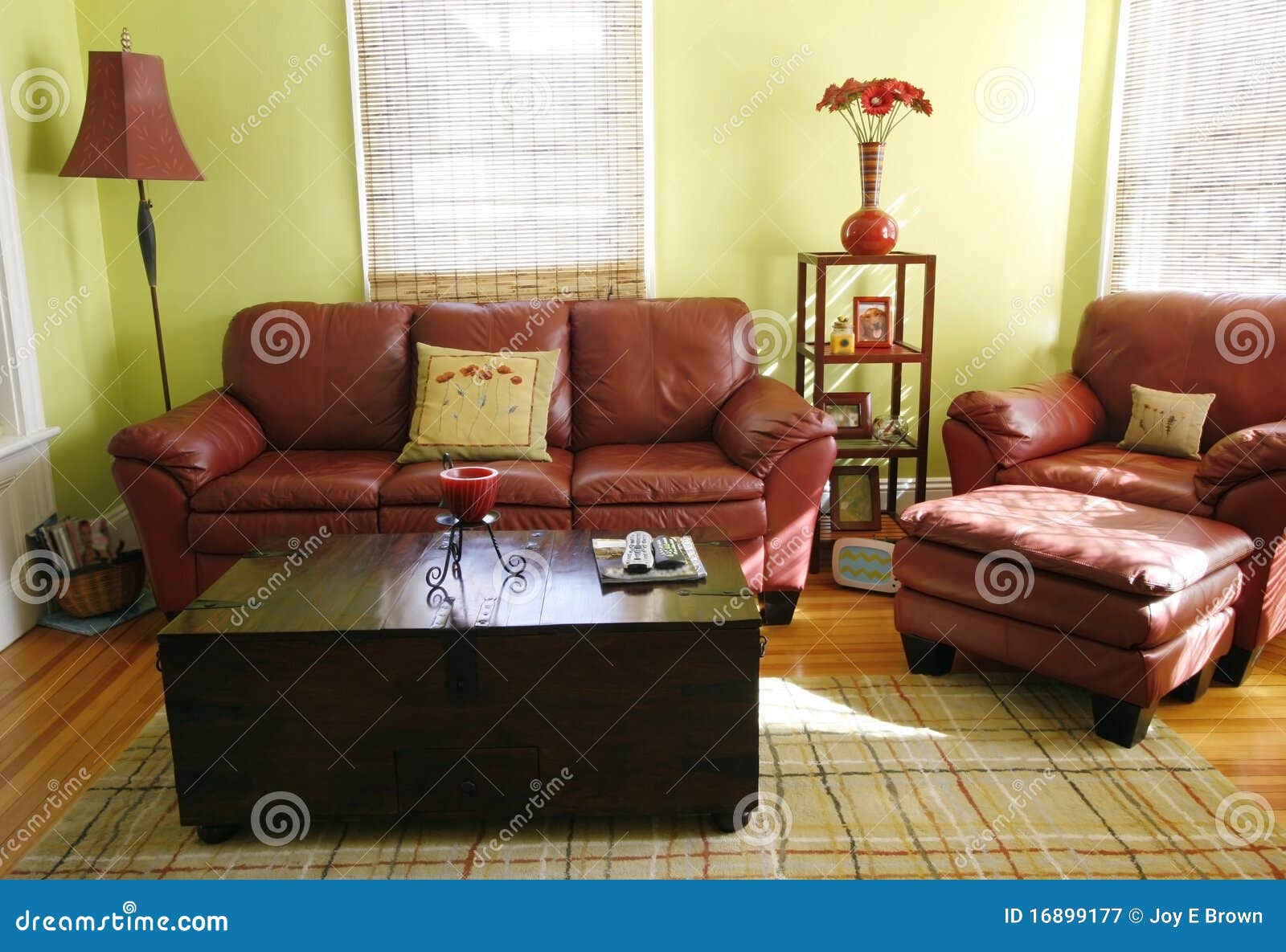 Living room setting stock image. Image of table, room - 16899177