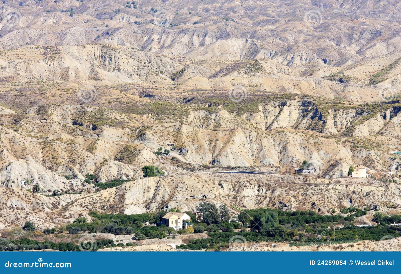 Living in the Tabernas Desert, Andalusia, Spain Stock Photo - Image of ...
