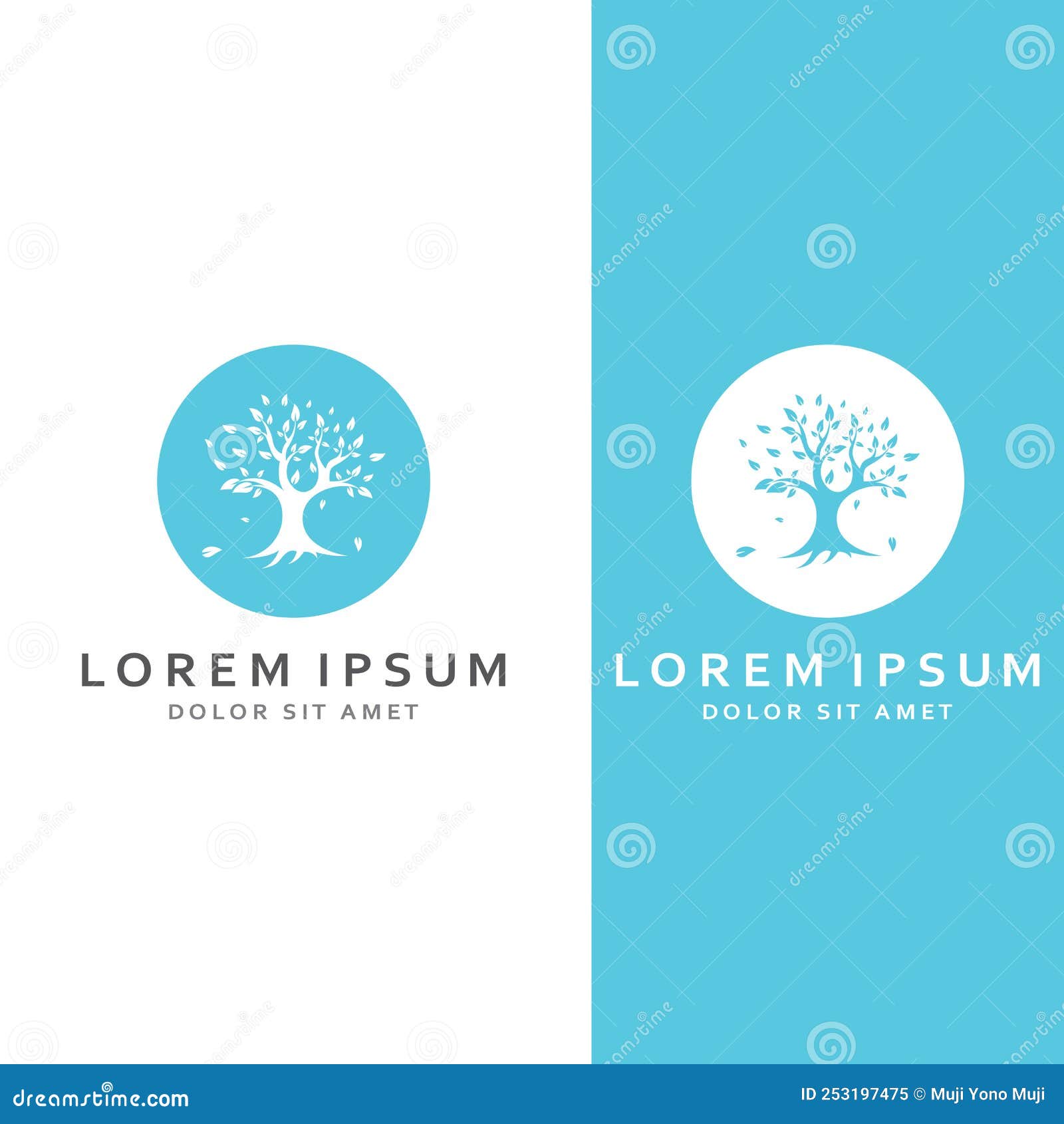 Living Tree Logo Design, Using a Vector Illustration Template Concept ...
