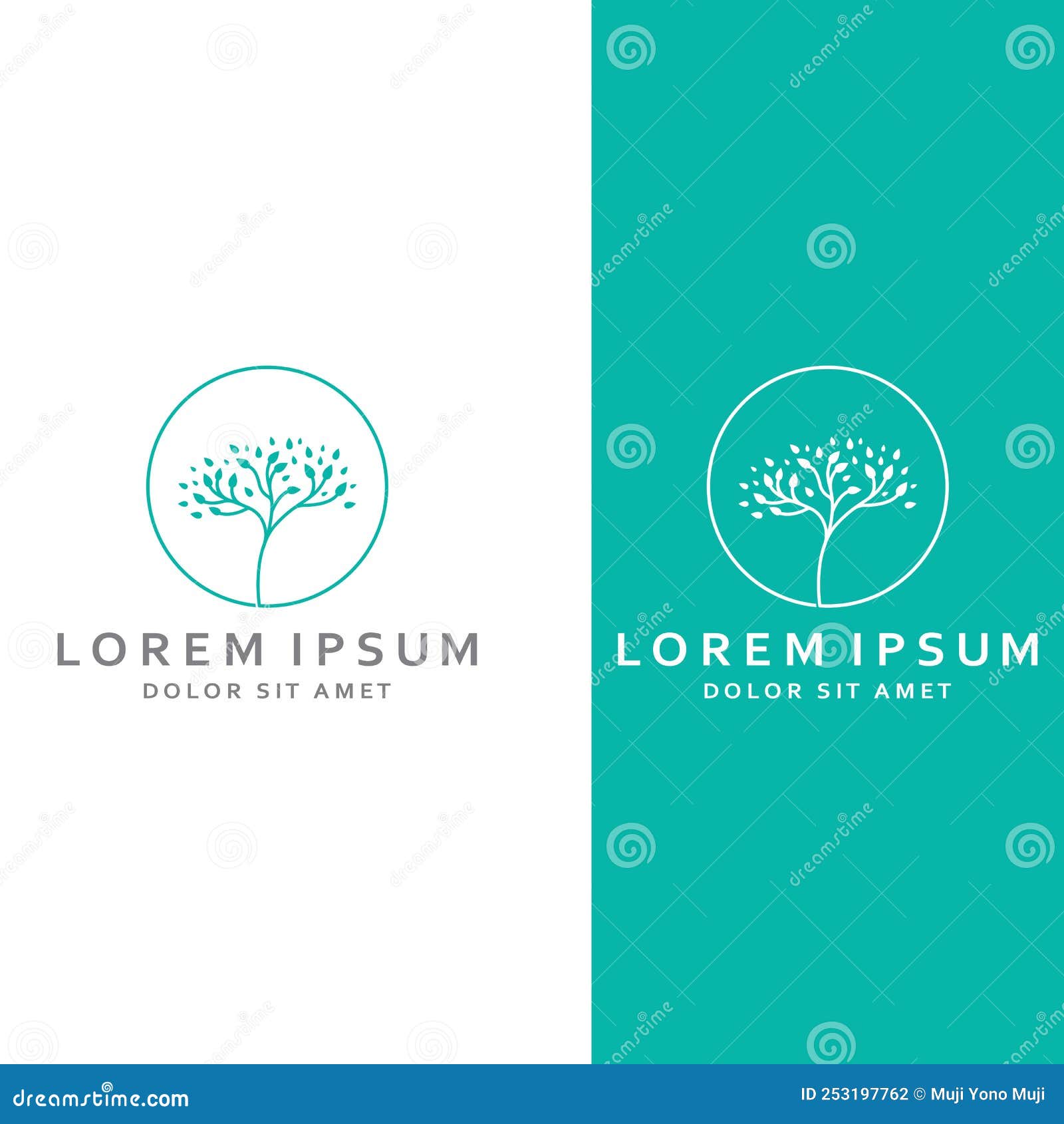 Living Tree Logo Design, Using a Vector Illustration Template Concept ...