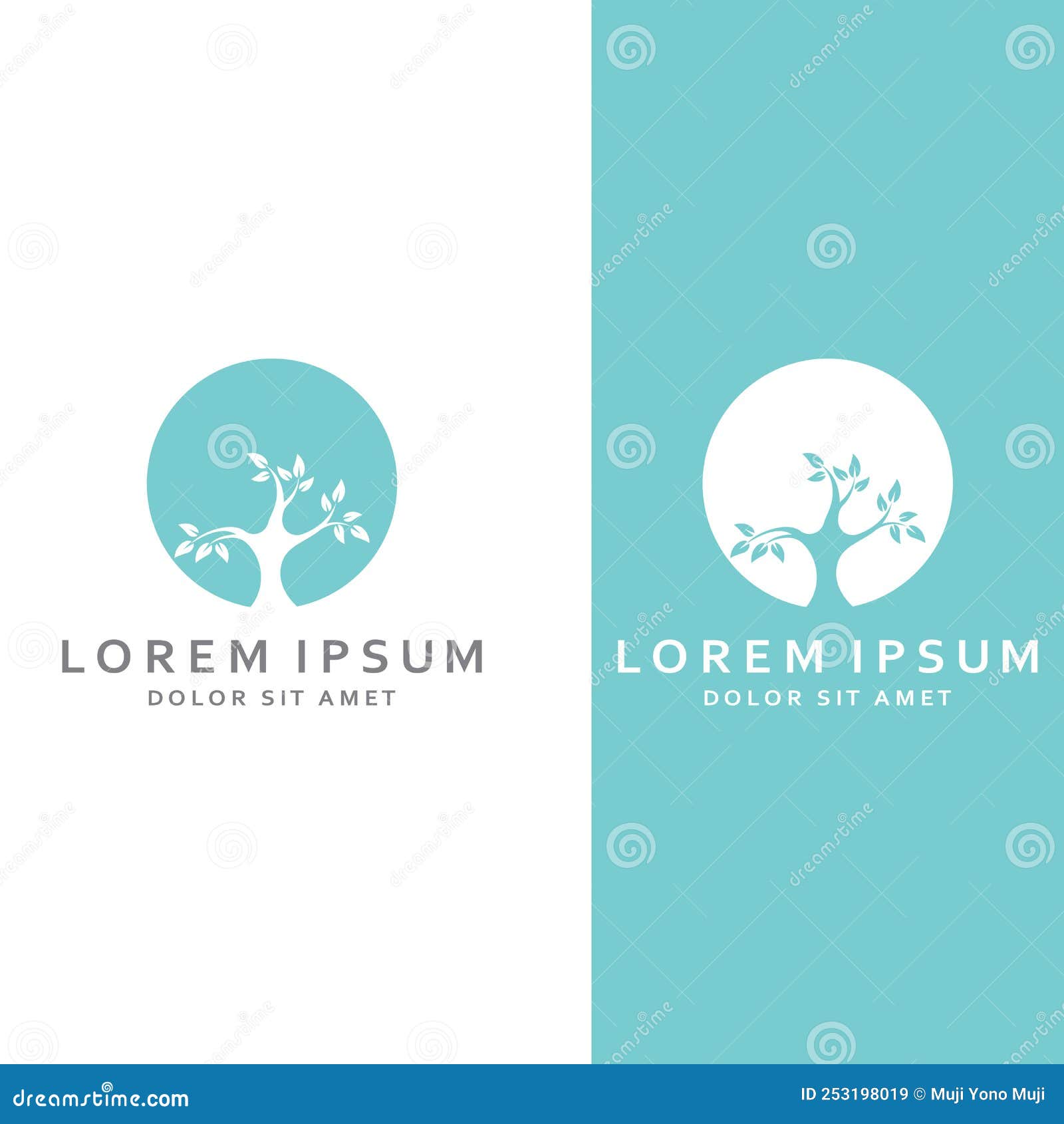 Living Tree Logo Design, Using a Vector Illustration Template Concept ...
