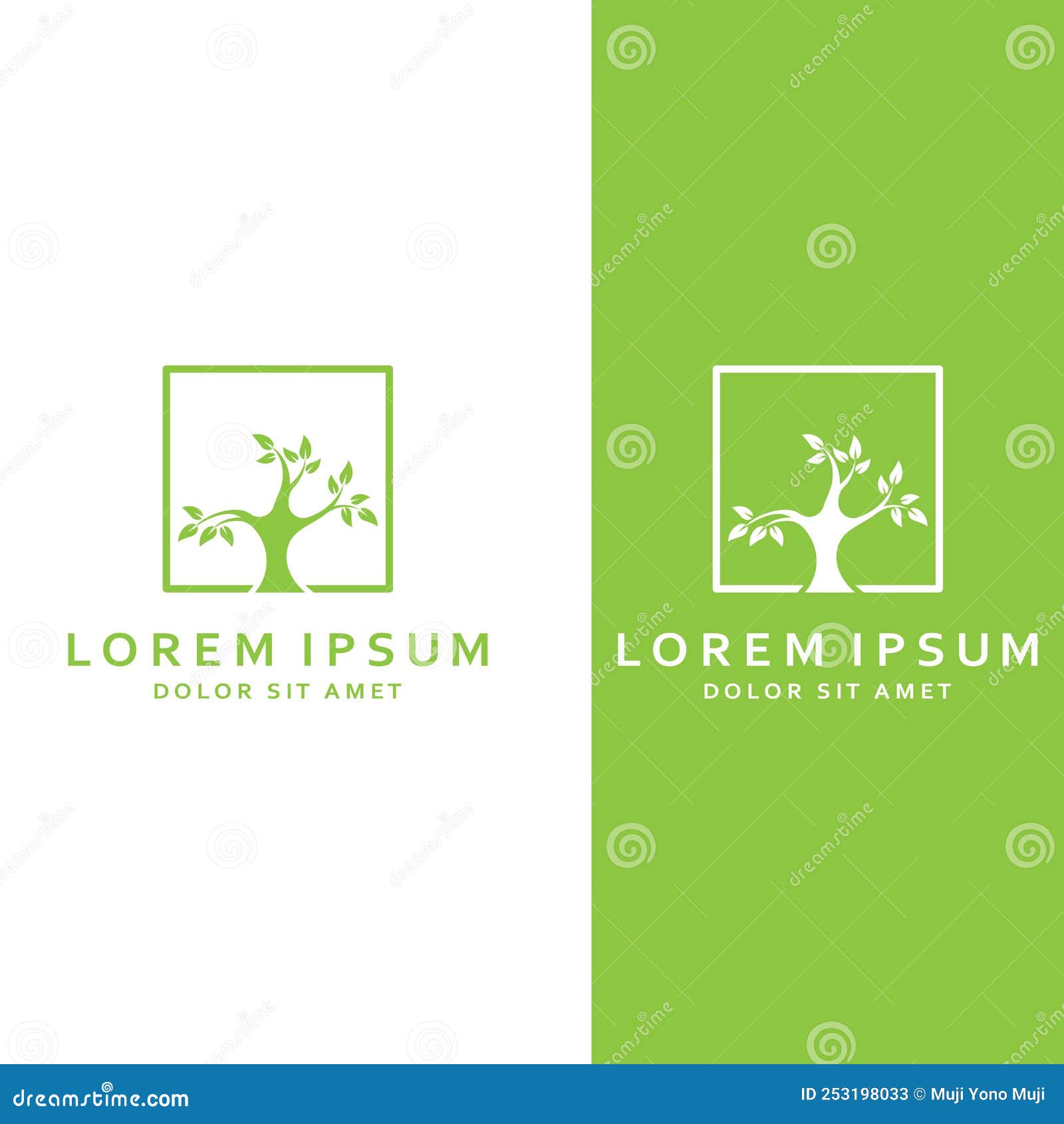 Living Tree Logo Design, Using a Vector Illustration Template Concept ...