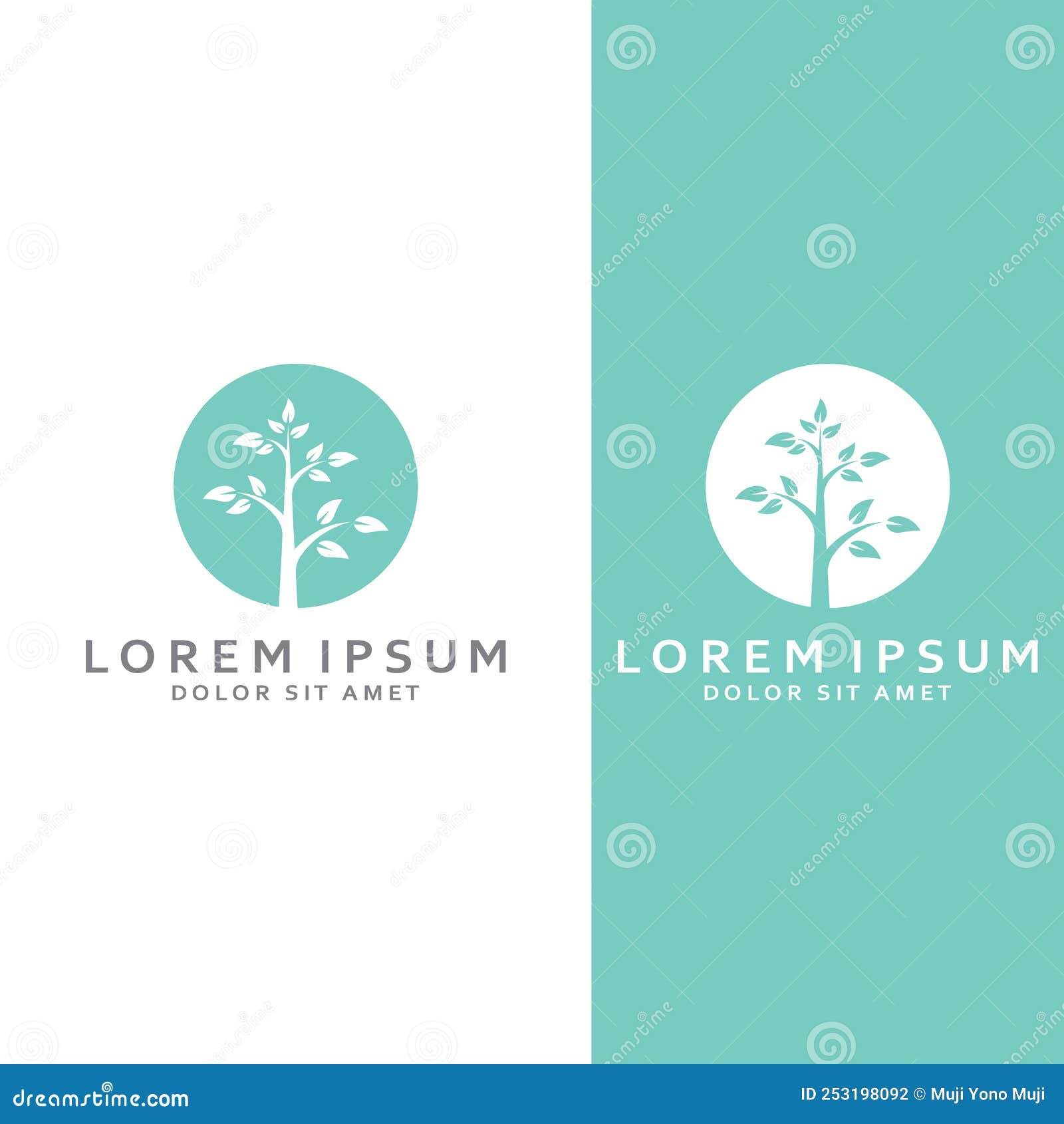 Living Tree Logo Design, Using a Vector Illustration Template Concept ...
