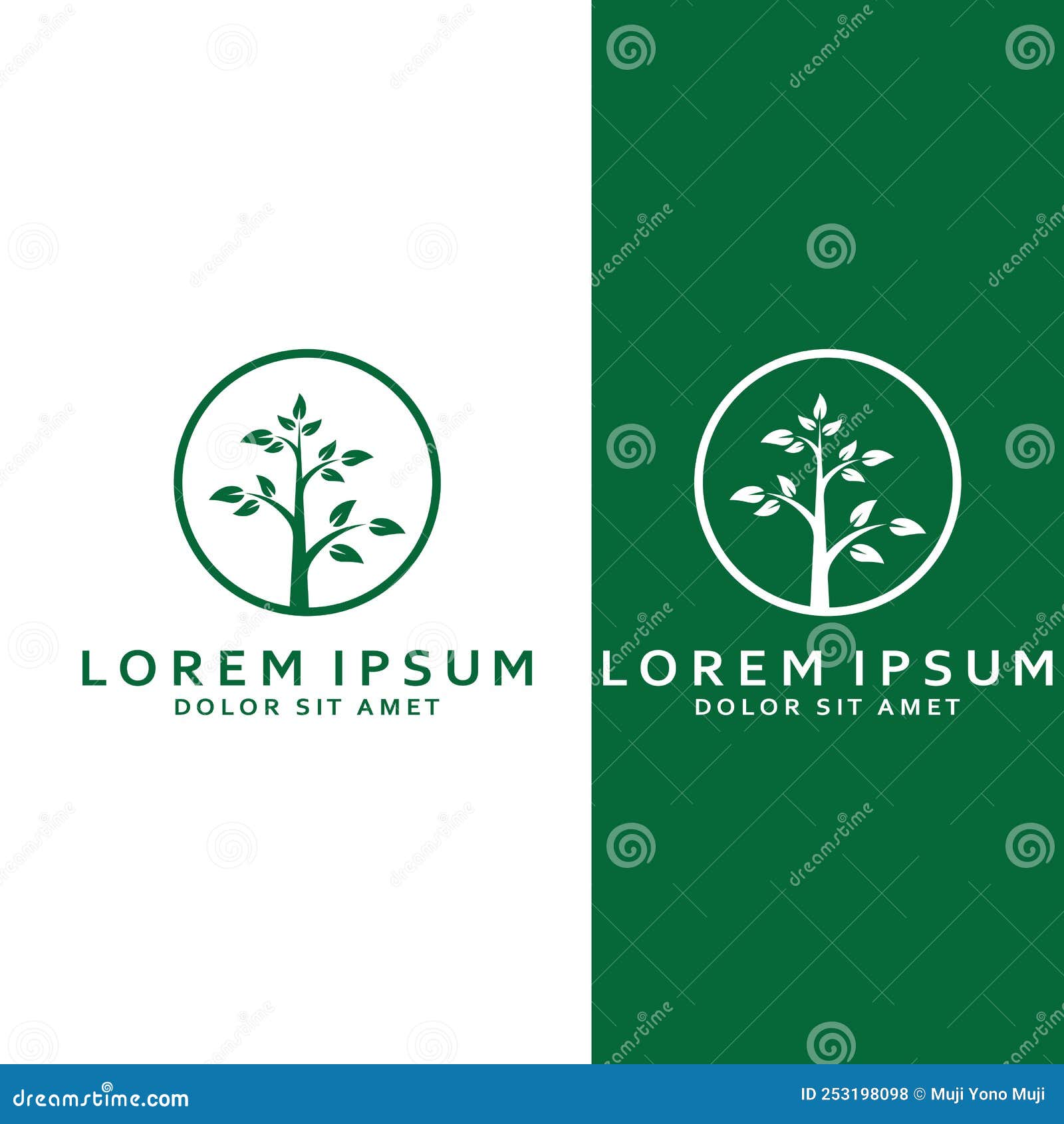 Living Tree Logo Design, Using a Vector Illustration Template Concept ...