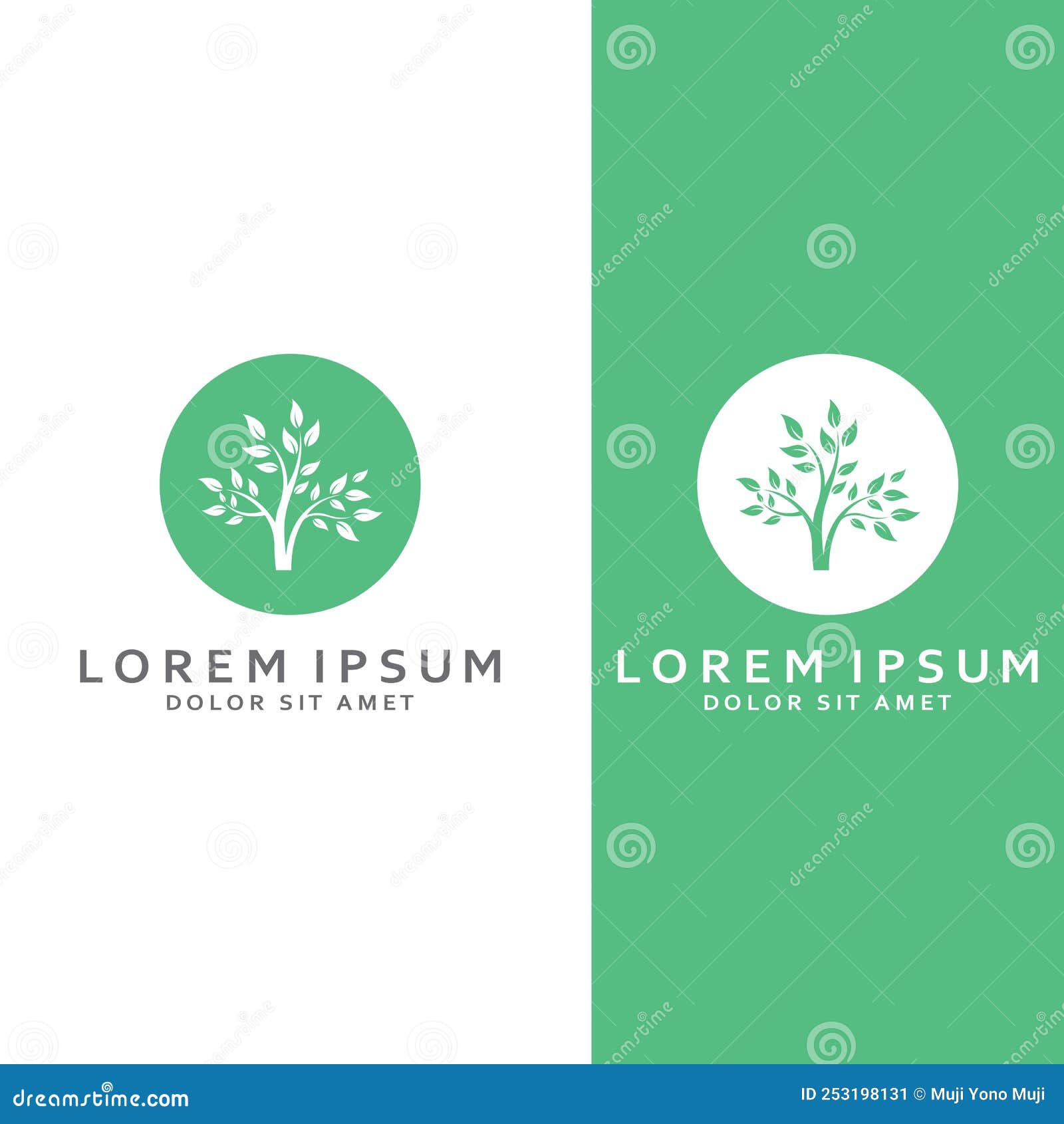 Living Tree Logo Design, Using a Vector Illustration Template Concept ...