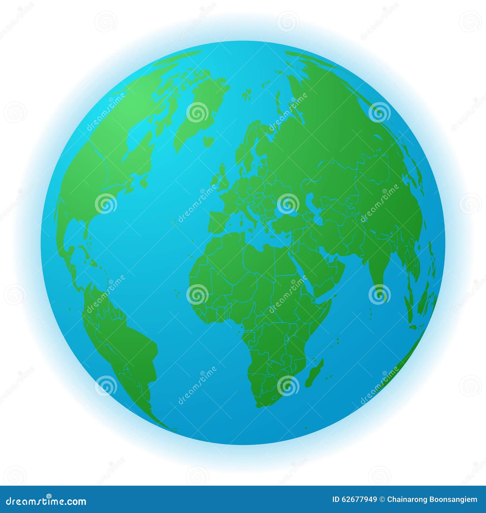 Living World-biosphere Vector Illustration | CartoonDealer.com #174599424