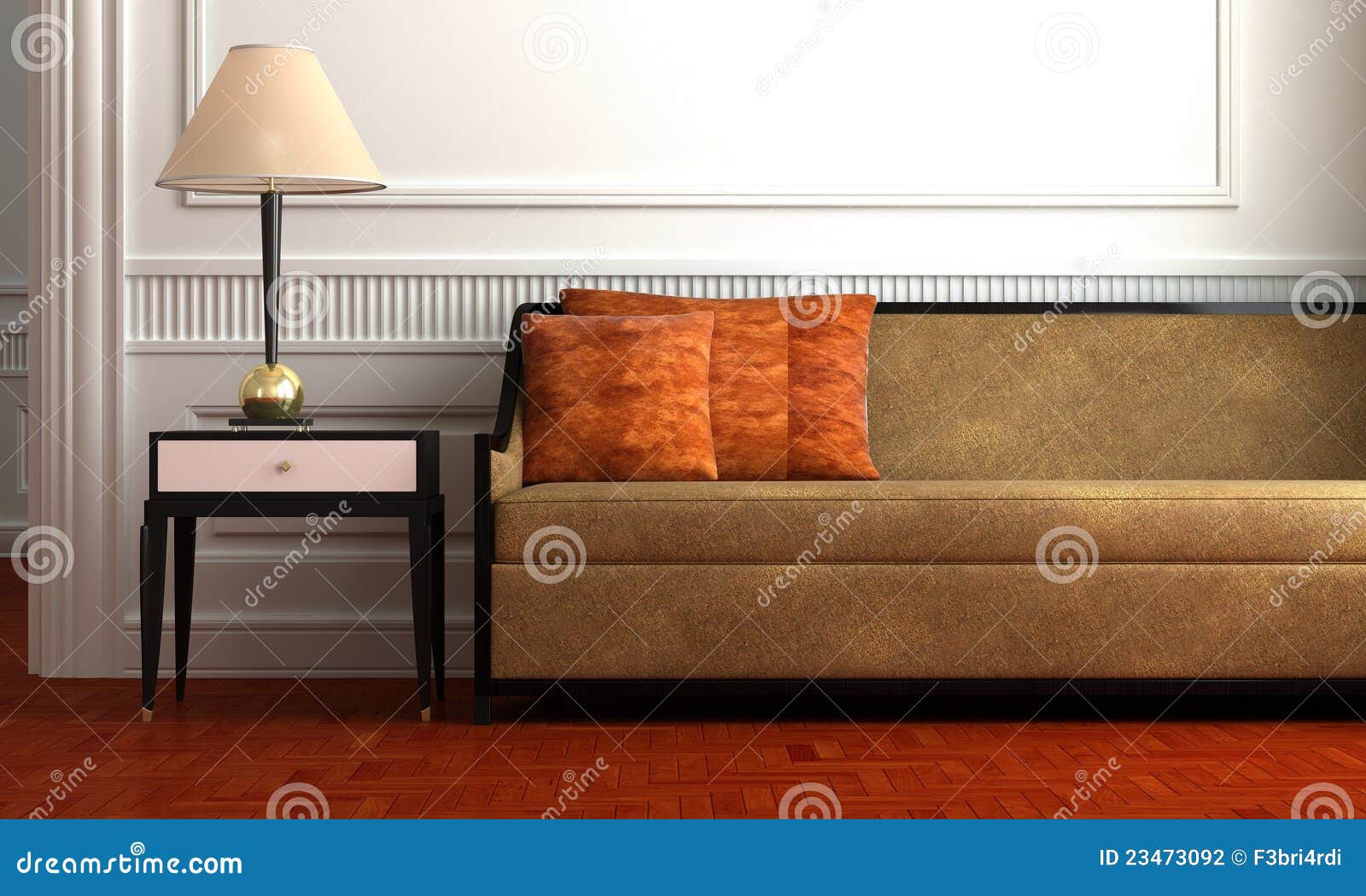 Livingroom corner stock photo. Image of comfortable, showcase - 23473092