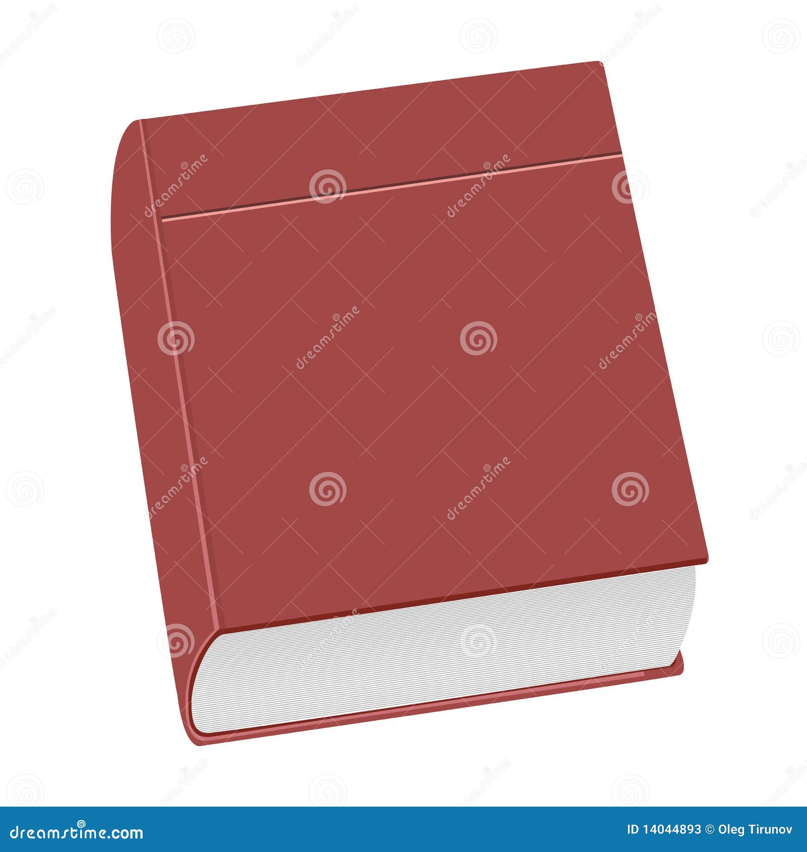 Livre fermé illustration de vecteur. Illustration du livre - 14044893