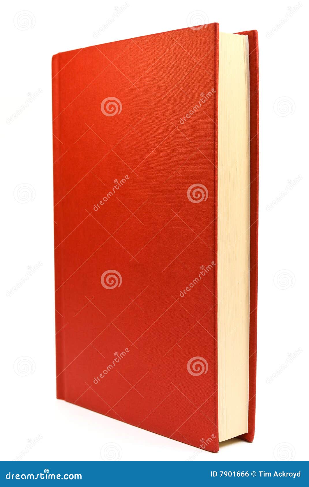 Livre rouge photo stock. Image du relié, pages, rouge - 7901666
