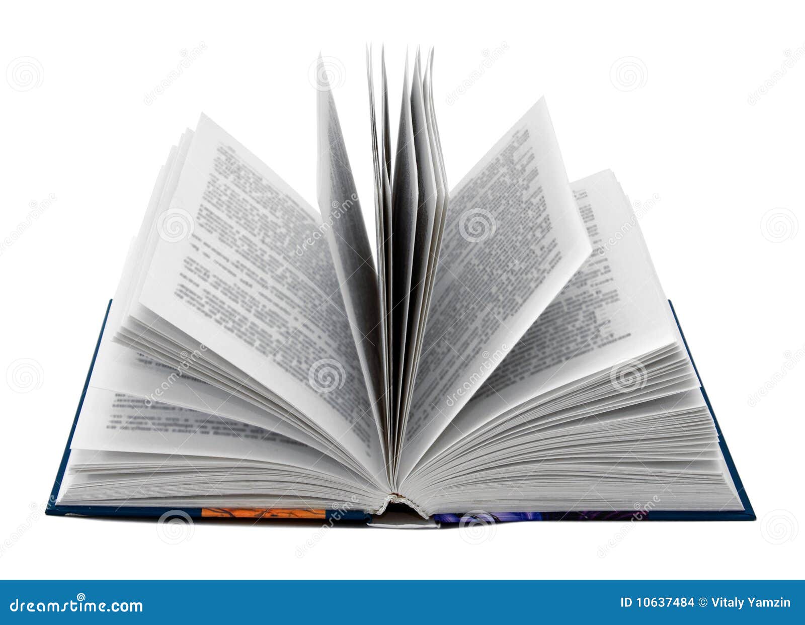 Livro aberto foto de stock. Imagem de original, isolado - 10637484