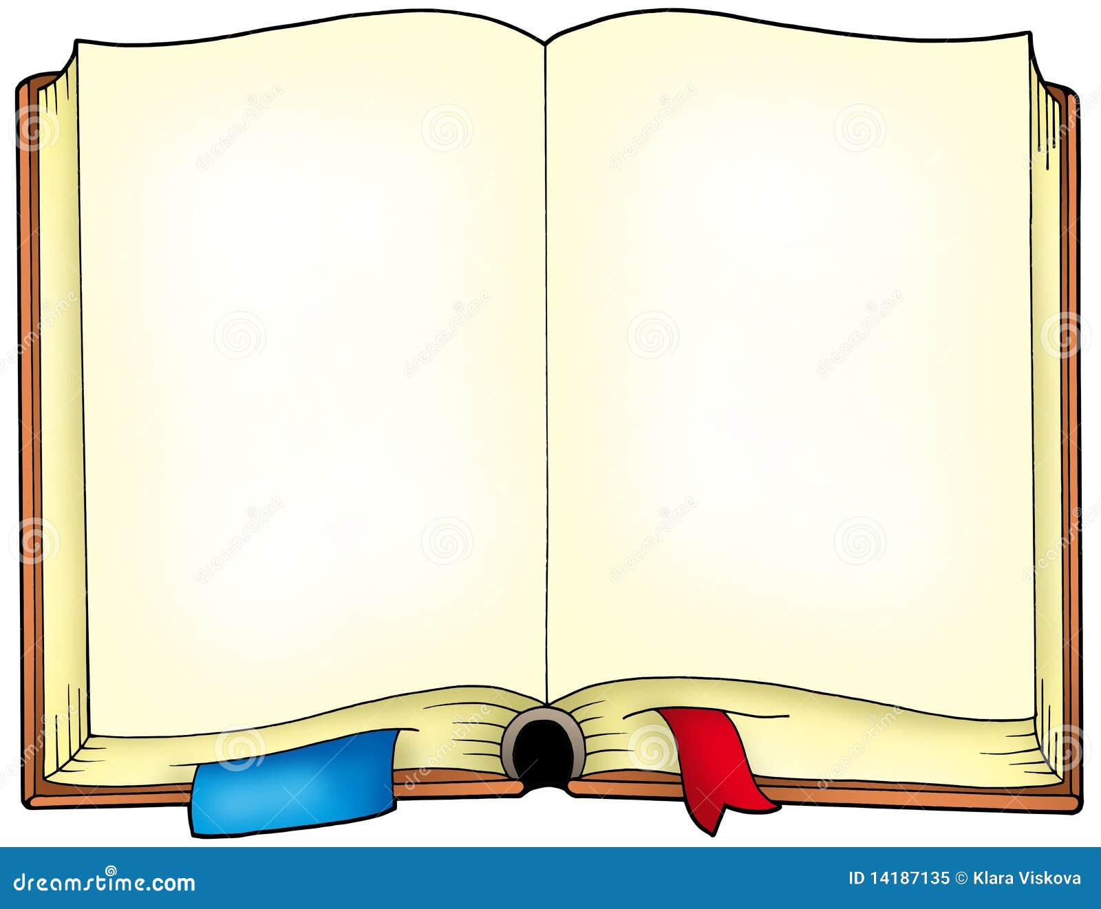 Livro Aberto Velho Foto de Stock Royalty Free - Imagem: 14187135