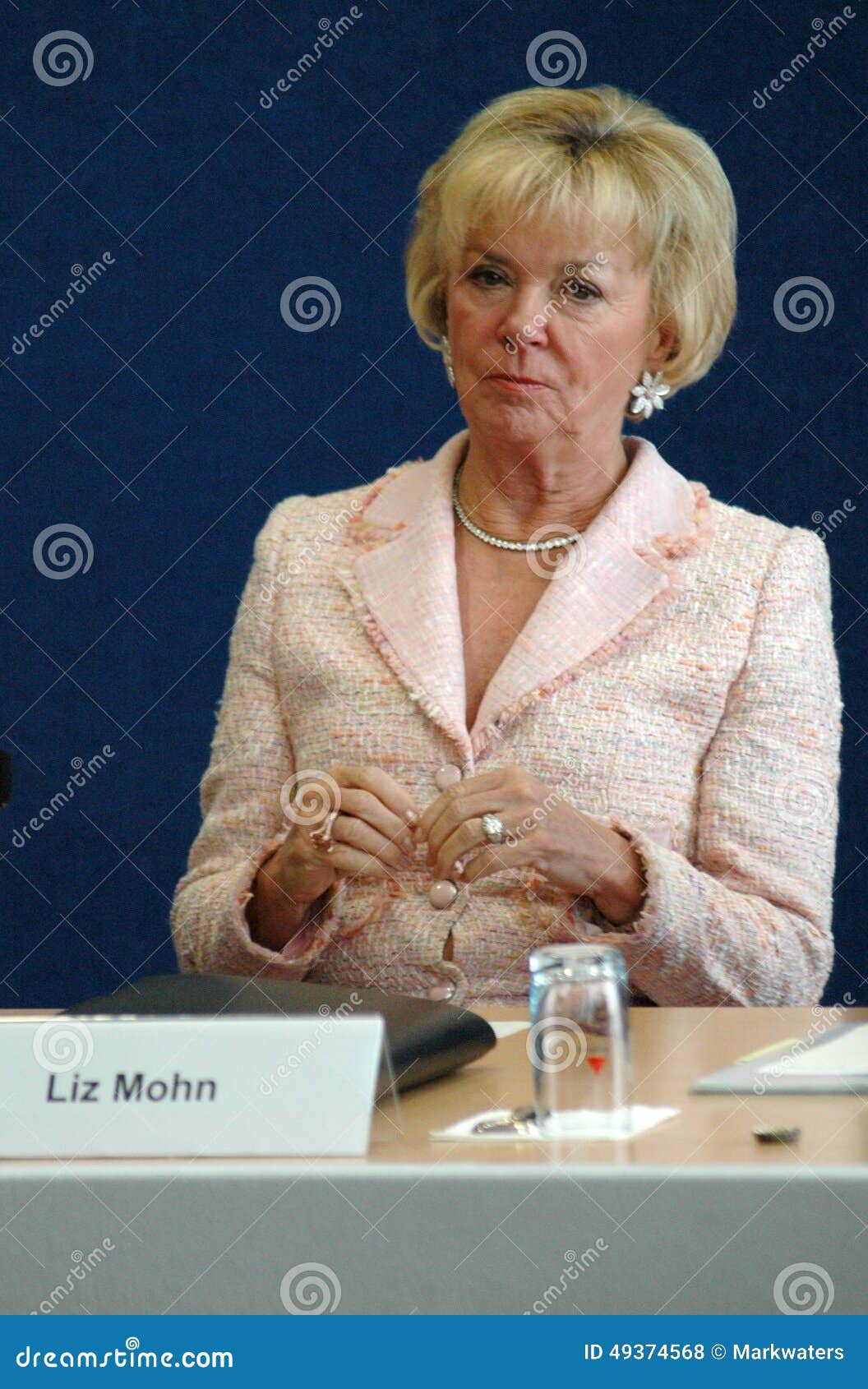 Liz Mohn zdjęcie stock editorial. Obraz złożonej z podstawa - 49374568