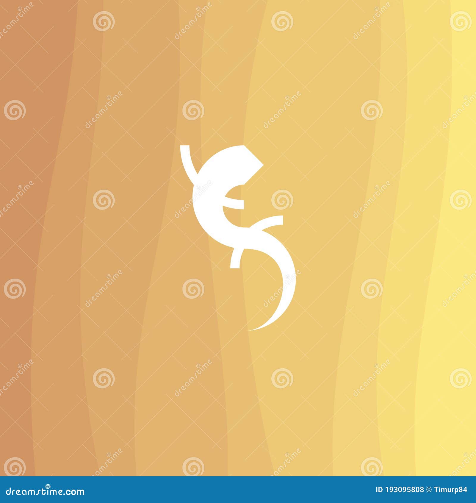 Lizard Abstract Sign. Lizard Symbol Stock Vector - Illustration of icon ...
