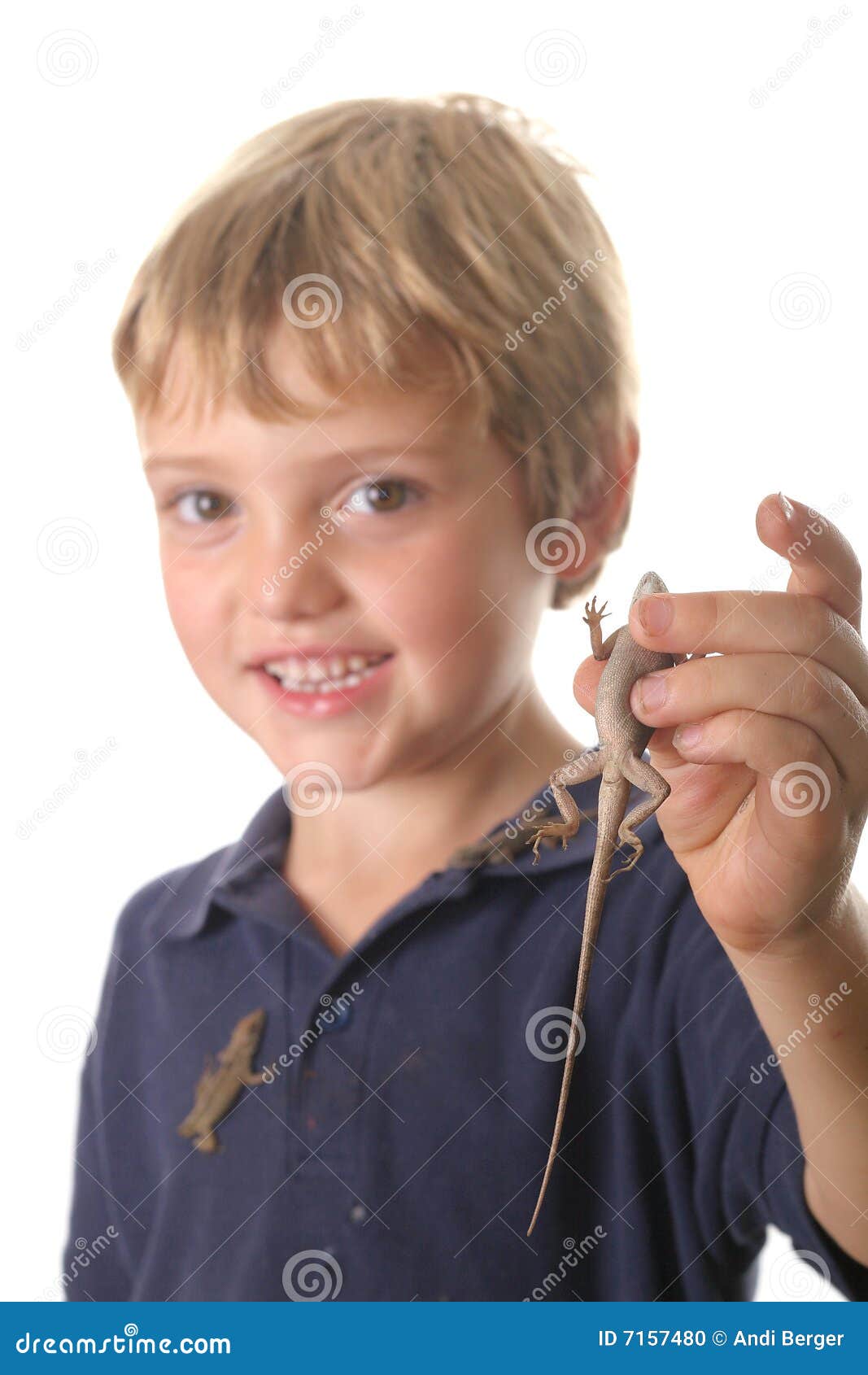 Lizard boy vertical stock photo. Image of nature, portrait - 7157480