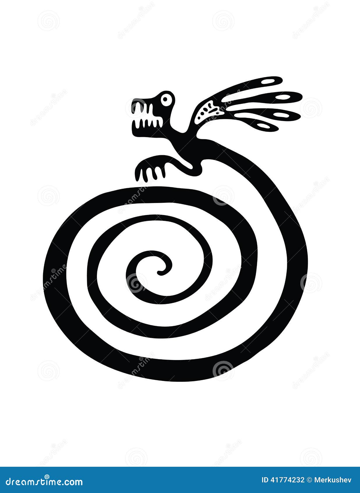 Native American Lizard Symbol