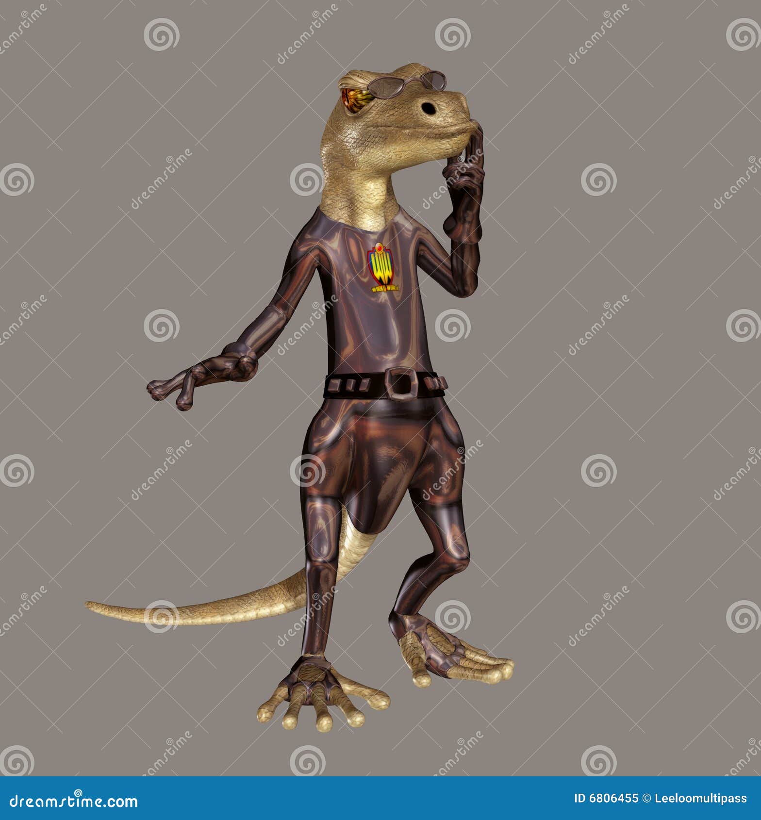 Lizard Hero Royalty Free Stock Photo - Image: 6806455