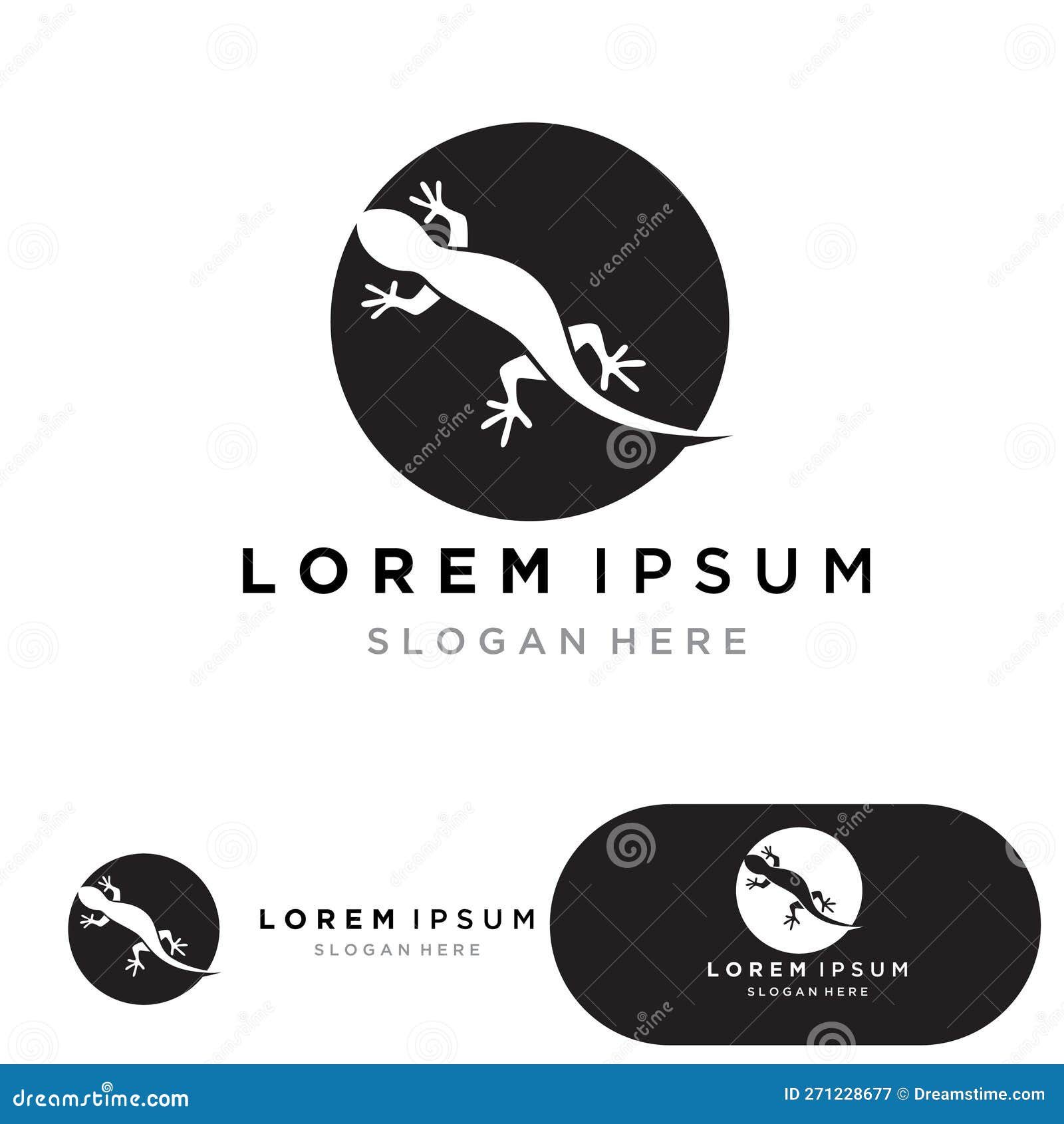 Lizard Home Logo Icon Vector Design Stock Vector - Illustration of ...