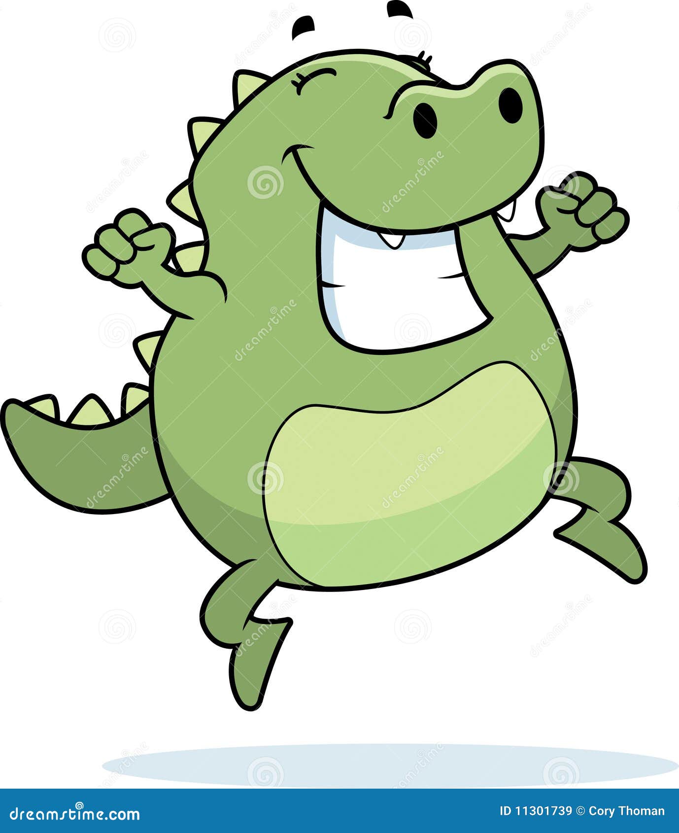 Lizard Jumping stock vector. Illustration of animal, lizard - 11301739