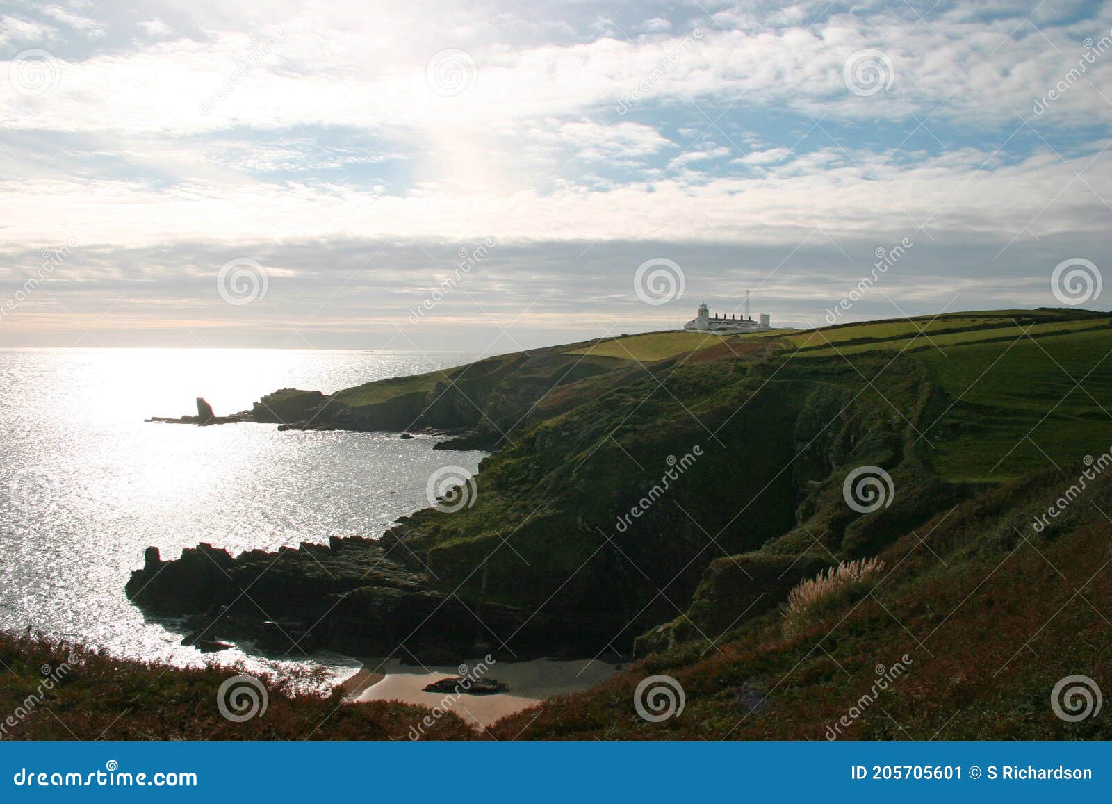 Lizard Lighthouse, Cornwall Stock Image - Image of united, away: 205705601