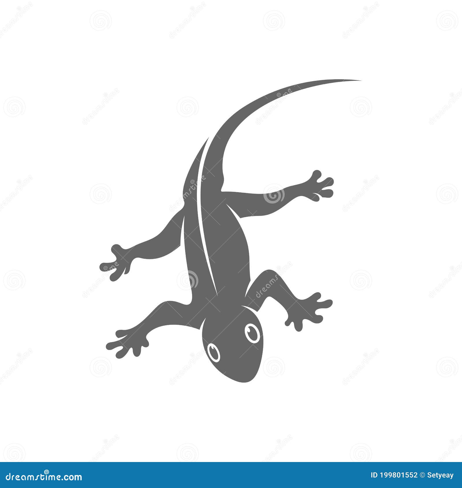 Lizard Logo Design Vector Template, Illustration Design Lizard, Symbol ...