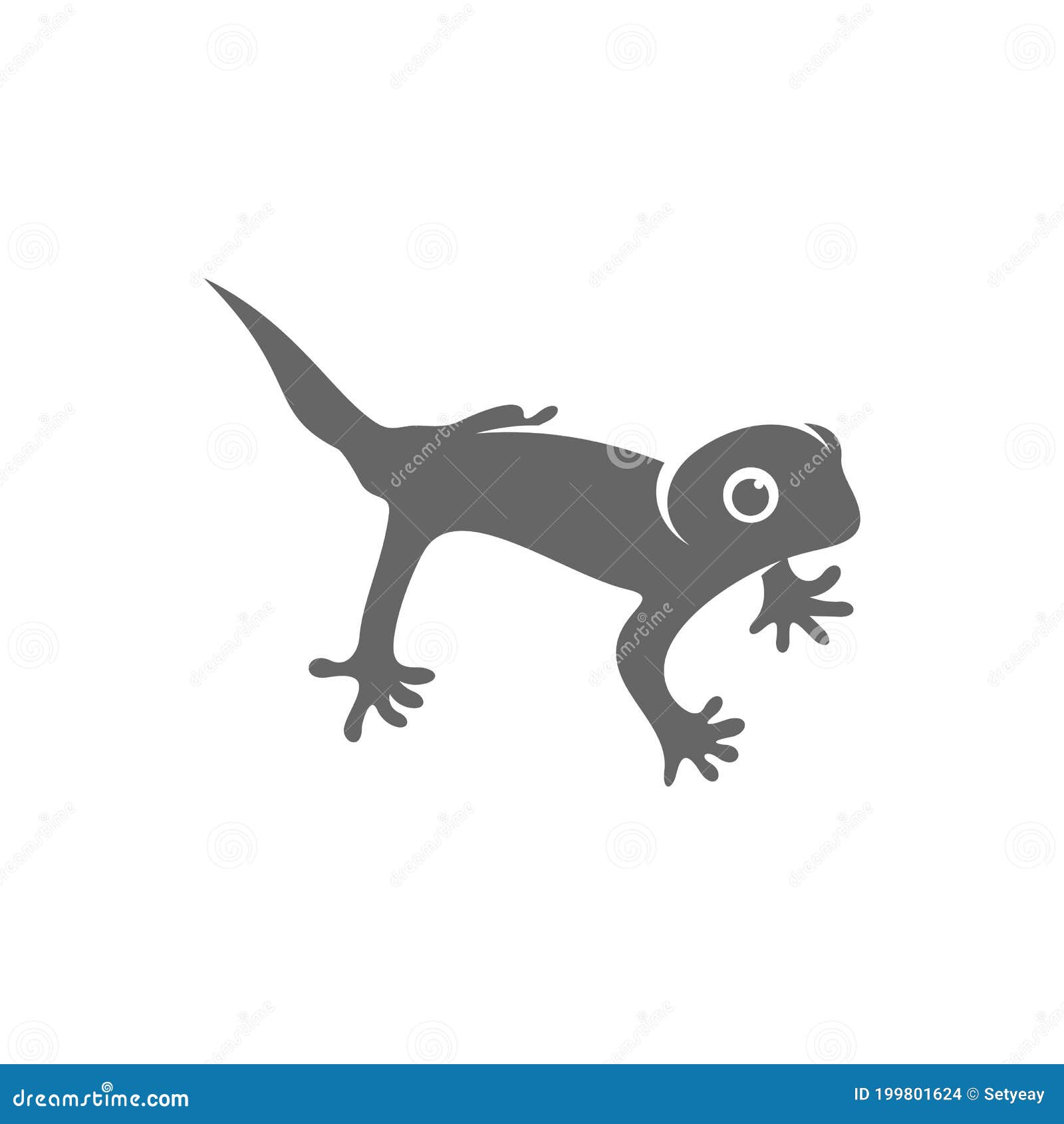 Lizard Logo Design Vector Template, Illustration Design Lizard, Symbol ...