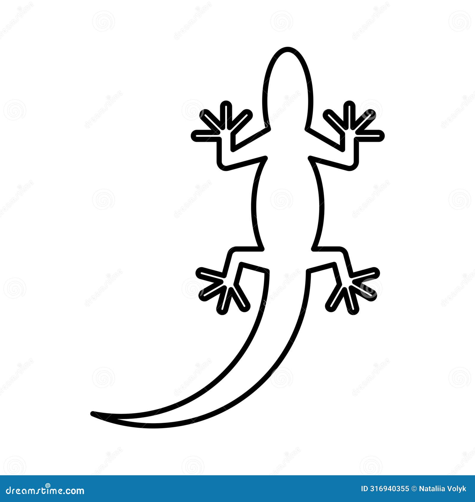 Lizard logo stock vector. Illustration of tropical, cute - 316940355