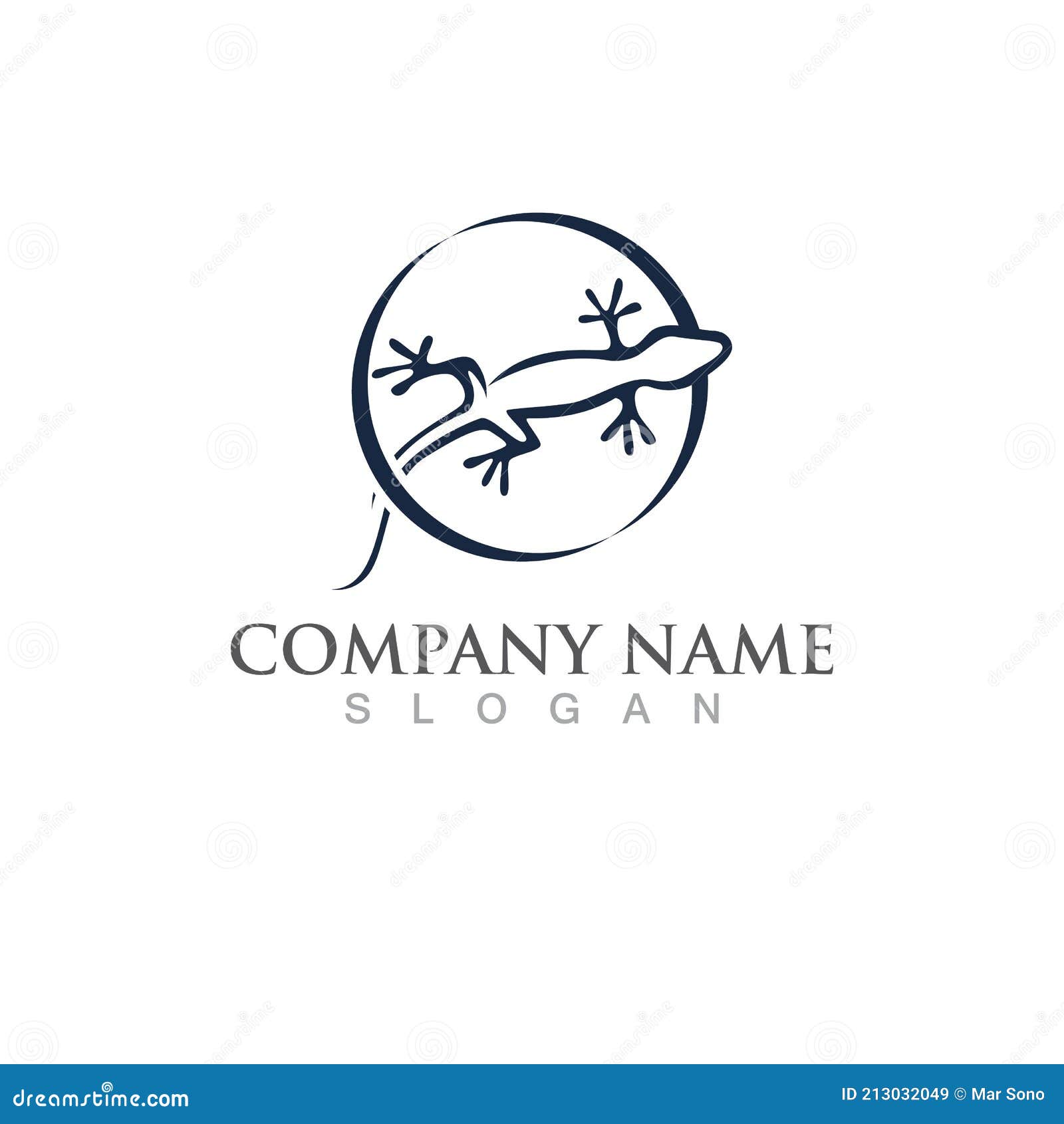 Lizard Logo and Symbol Vector Image Stock Vector - Illustration of ...