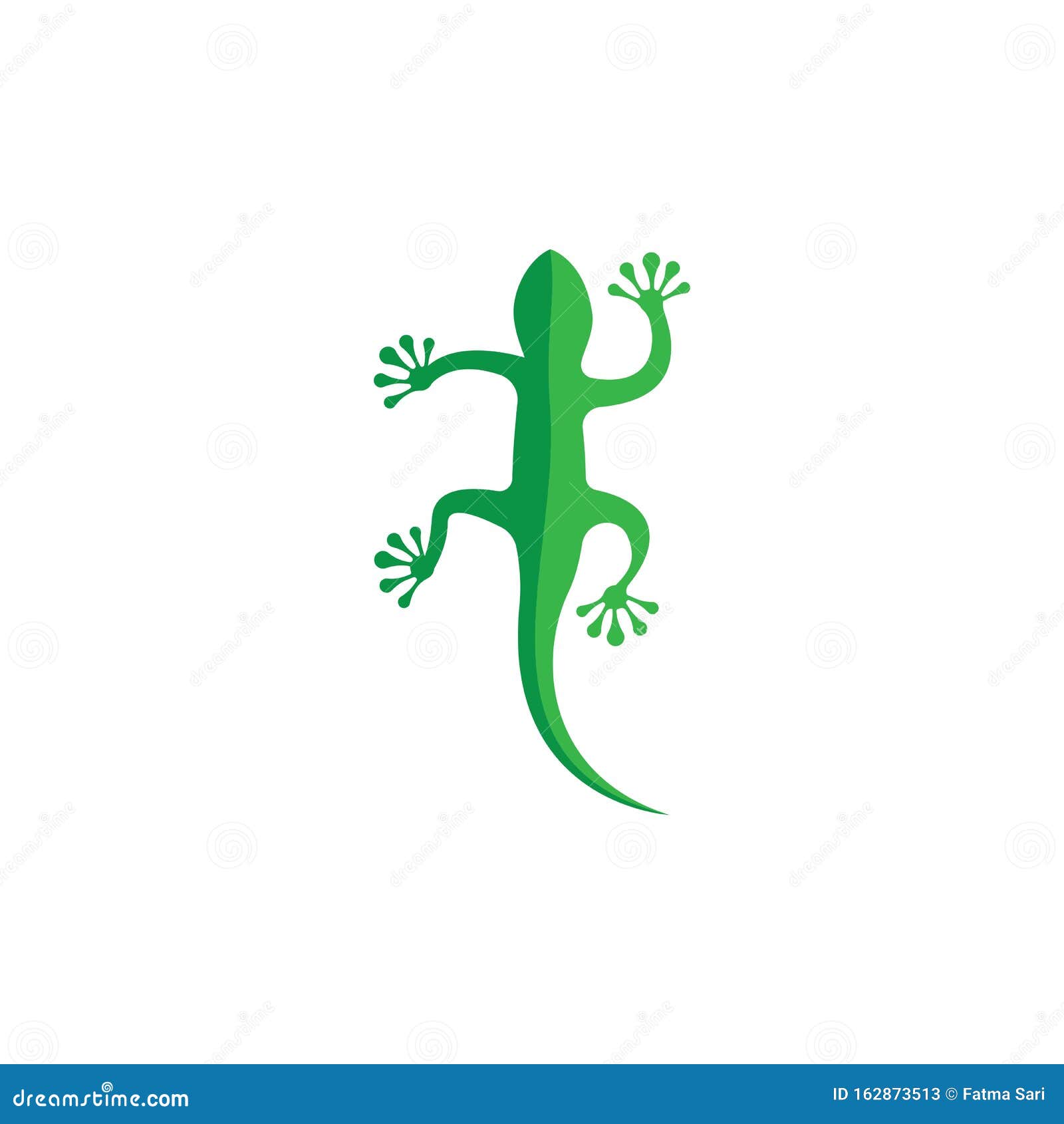 Lizard Logo Template Vector Icon Illustration Stock Vector ...