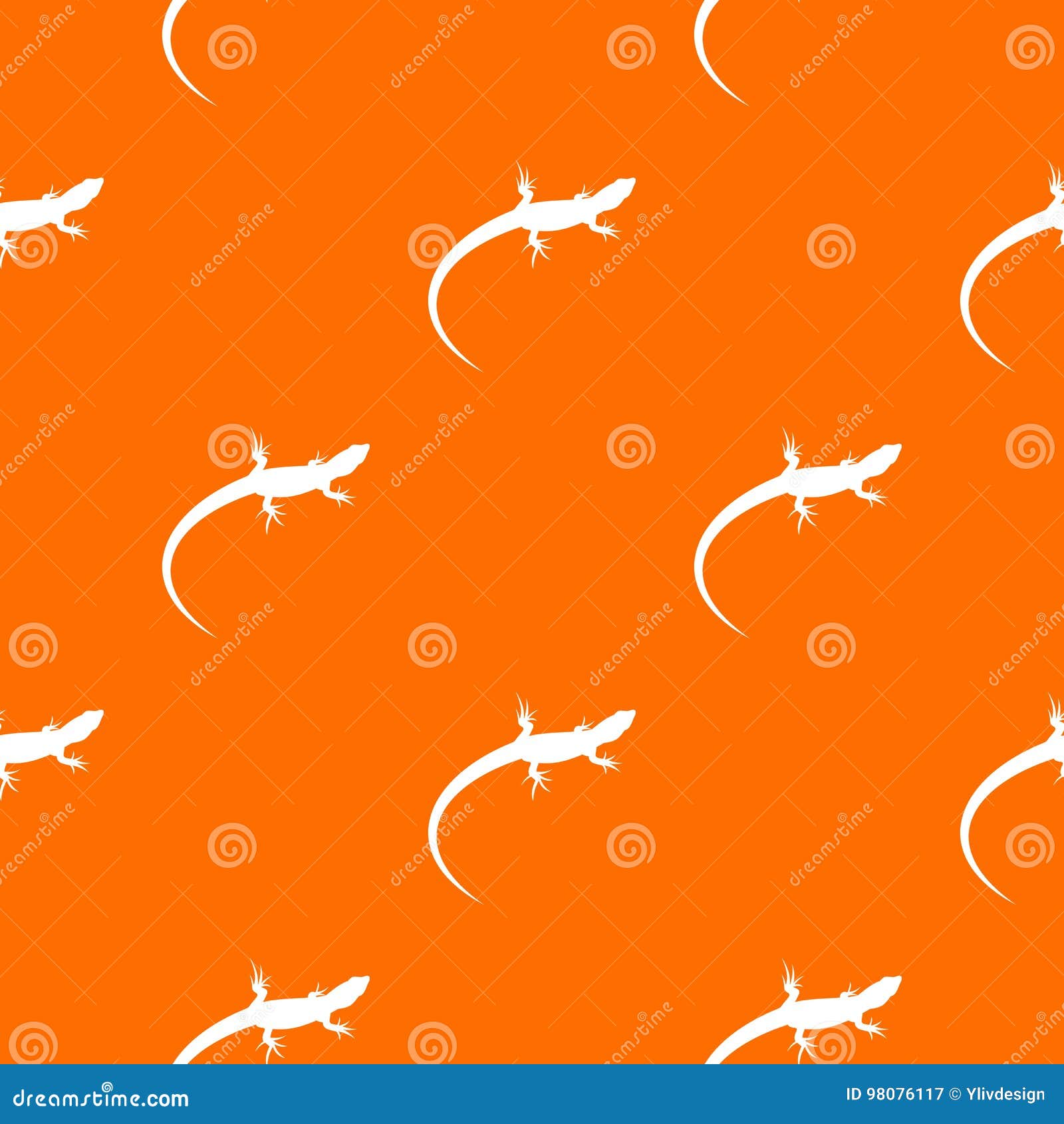 Lizard pattern seamless stock vector. Illustration of geometric - 98076117