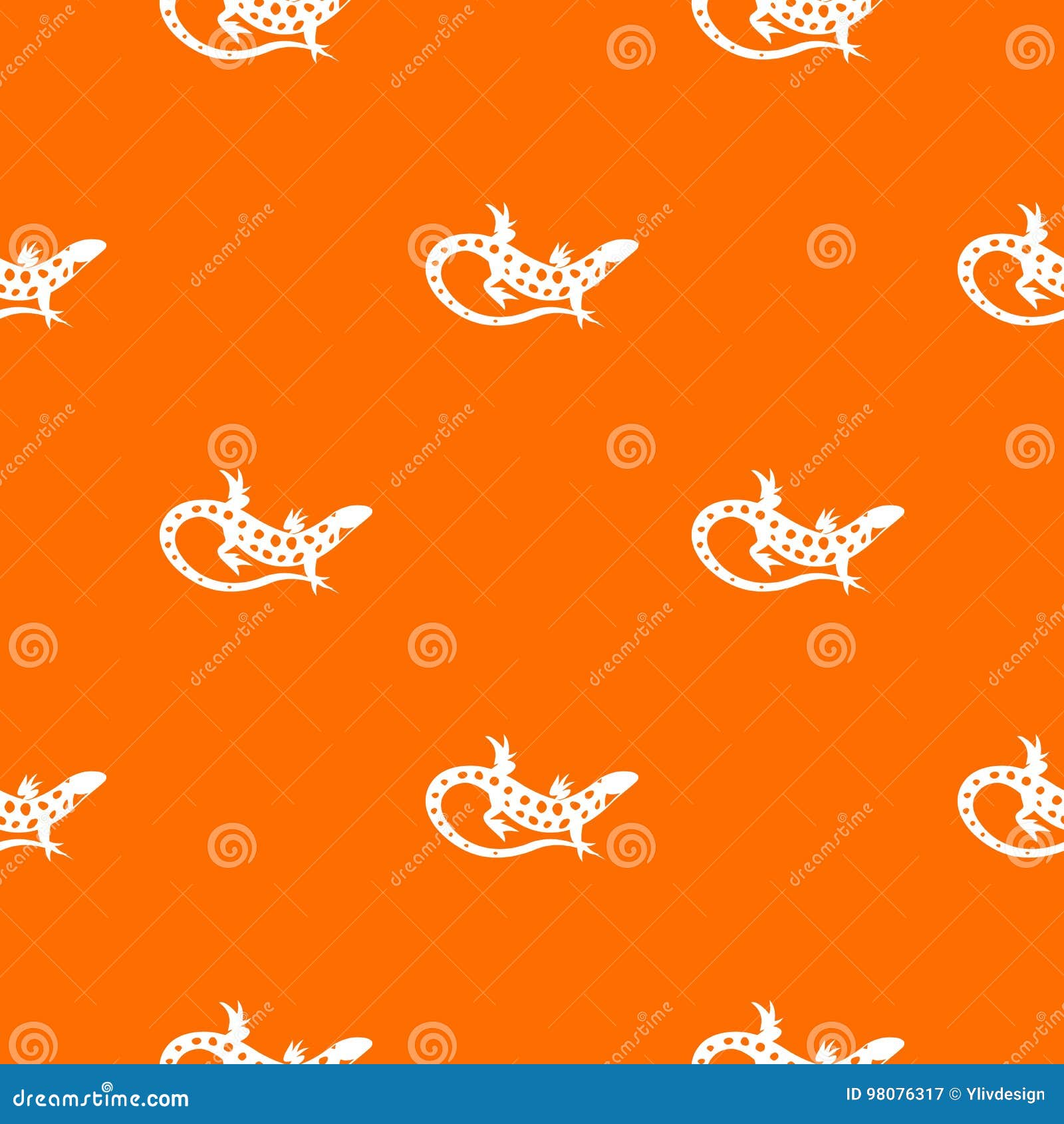 Lizard pattern seamless stock vector. Illustration of amphibian - 98076317