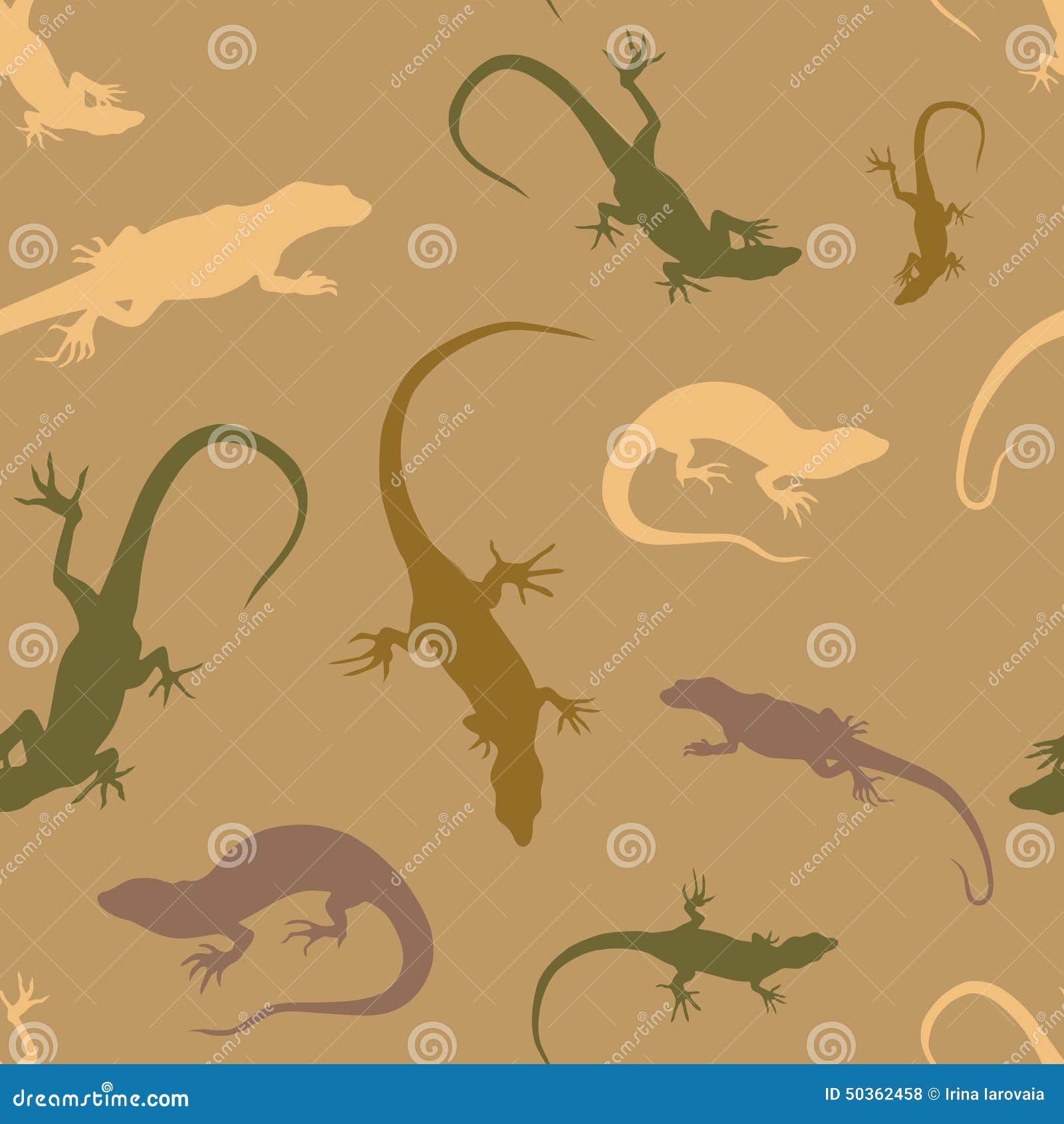 Lizard pattern vector stock vector. Illustration of wallpaper - 50362458