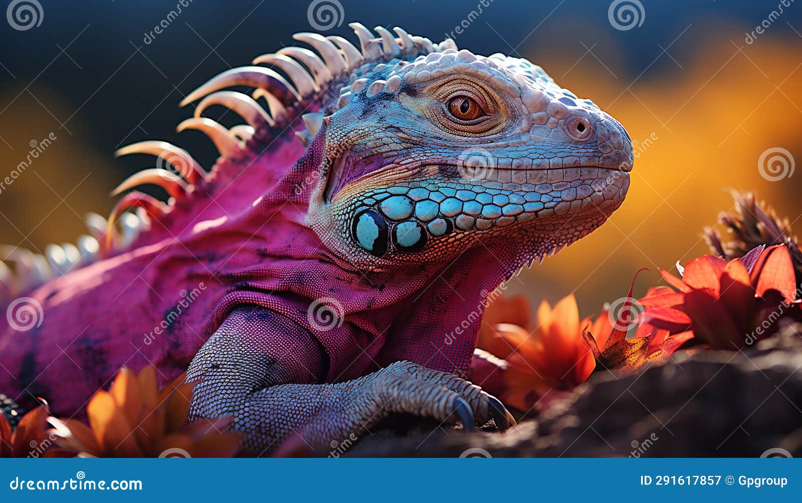 Lizard, Reptile, Iguana, Dragon, Claw, Scale, Tail, Eye, Forest, Green ...