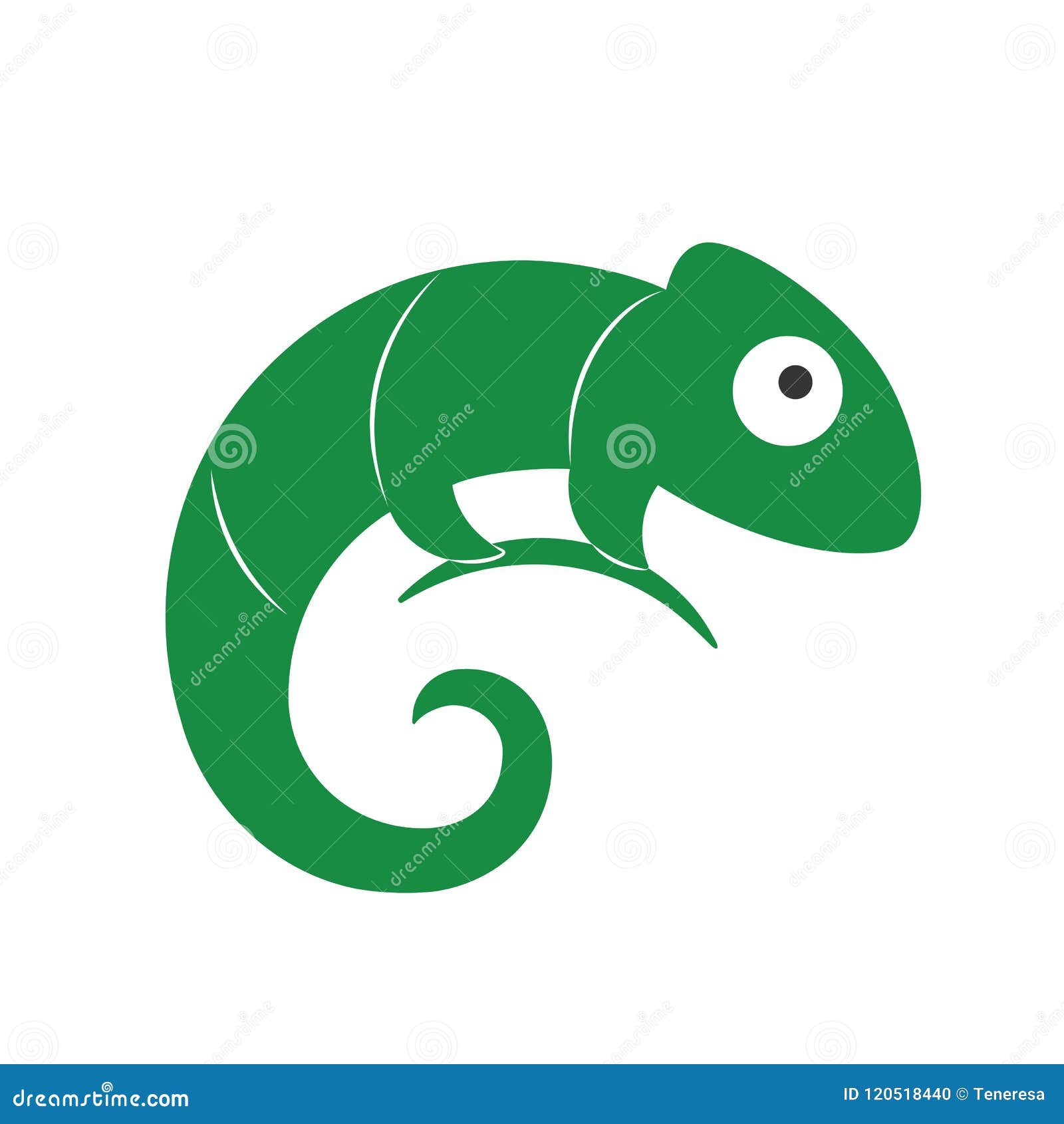 Lizard Symbol Vector Logo Template Stock Vector - Illustration of ...