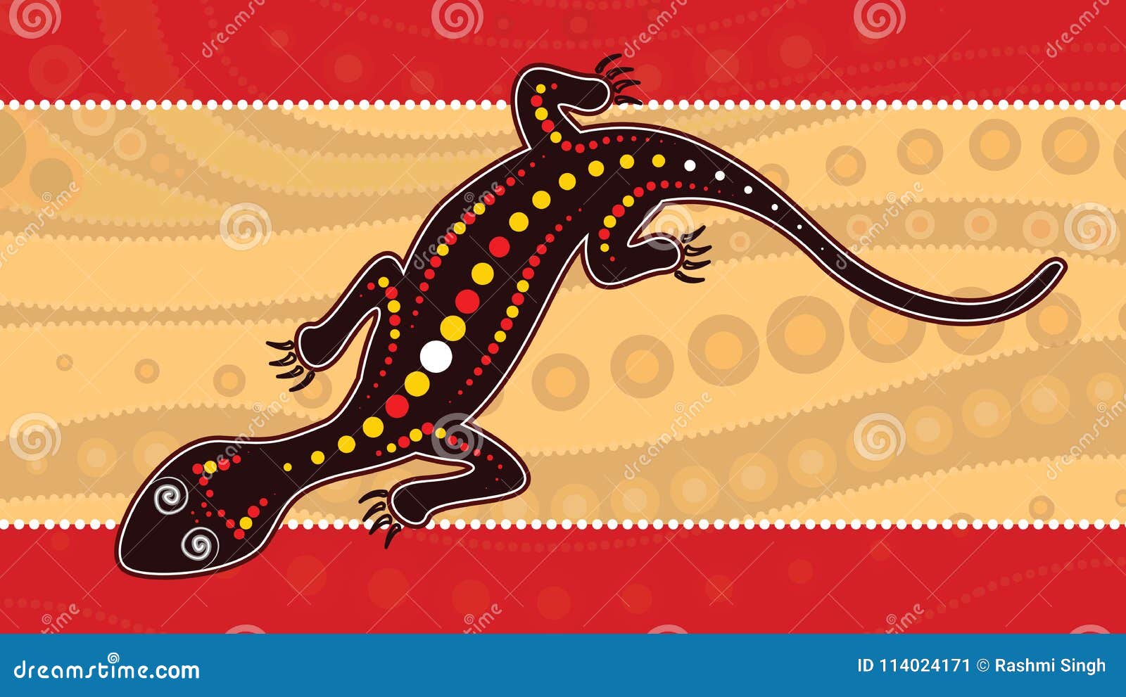 Aboriginal Lizard