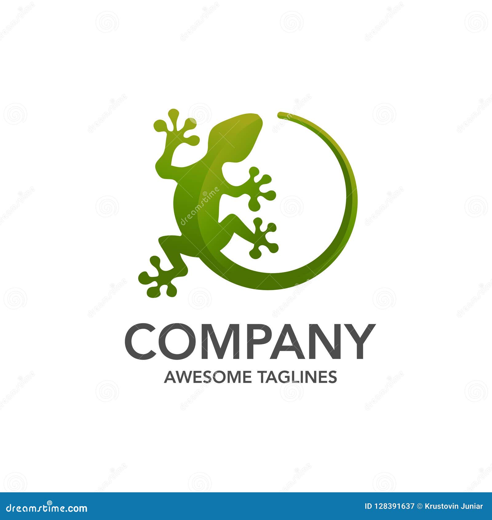 Creative Gecko Connect Logo Vector | CartoonDealer.com #128391579