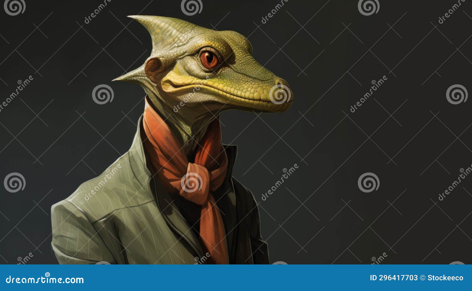 The Lizard Wearing a Jacket: a Sci-fi Spectacle in Minimalistic Form ...